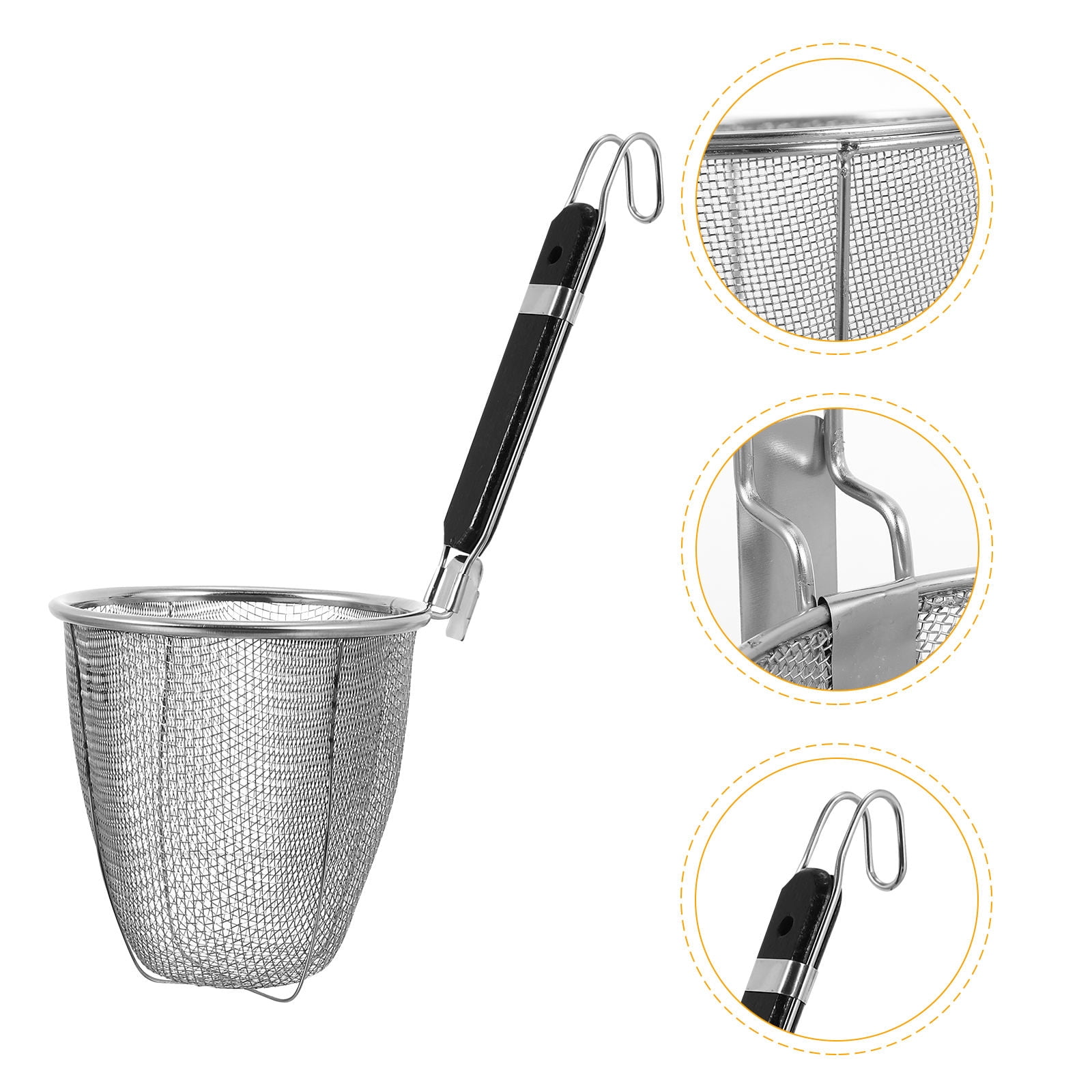 CTIRCHIU Stainless Steel Noodle Colander 1Pack for Rinsing Beans and ...