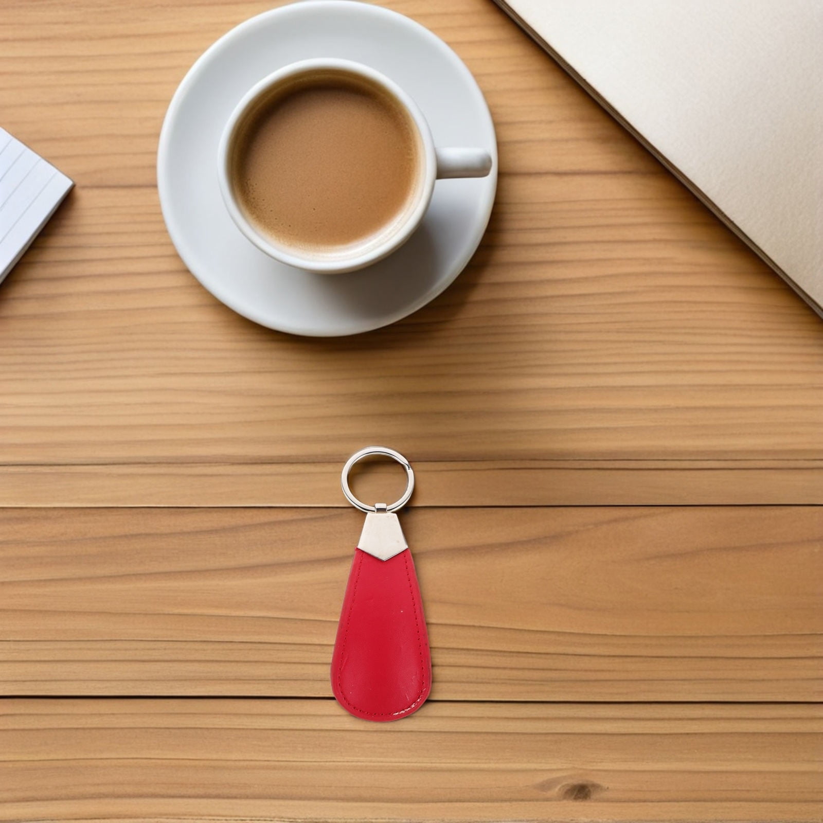 CTIRCHIU Mini Red Stainless Steel Shoehorn Keychain Set for Easy Shoe ...