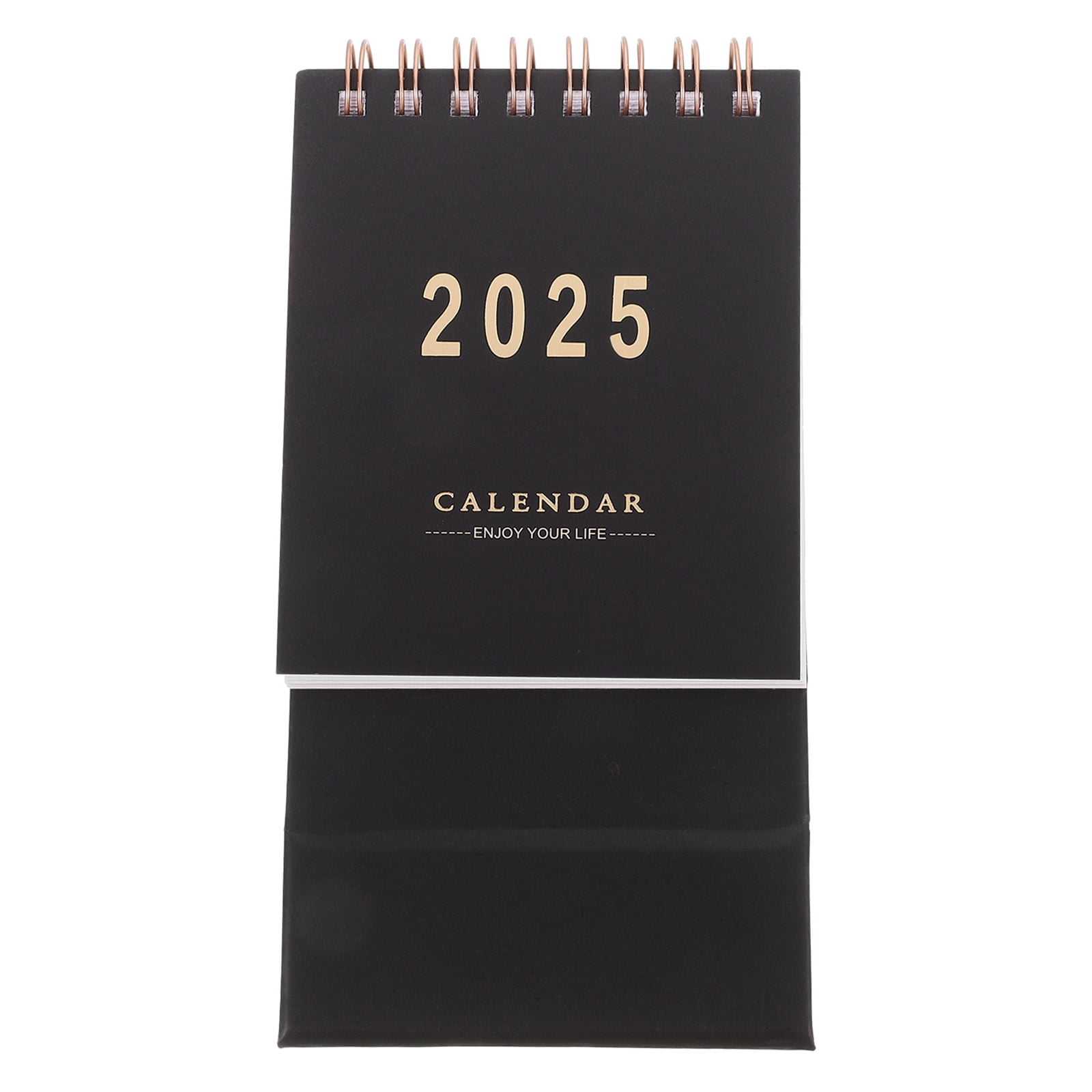 CTIRCHIU Monthly Desk Calendar 2024 2025 in Black Compact Design for ...