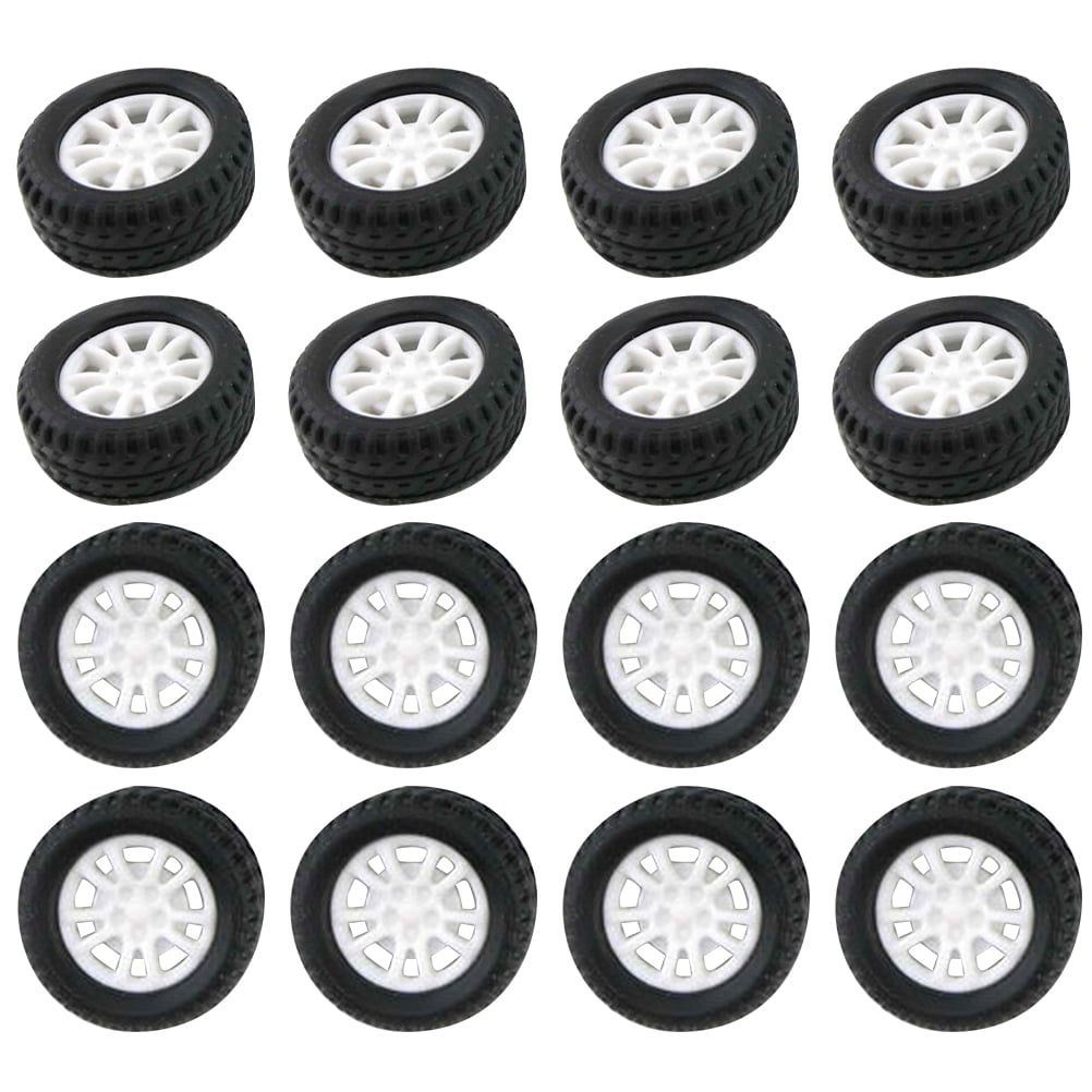 CTIRCHIU Car Diy Wheels Plastic 30Pack 0.8X0.8X0.4In - Walmart.com