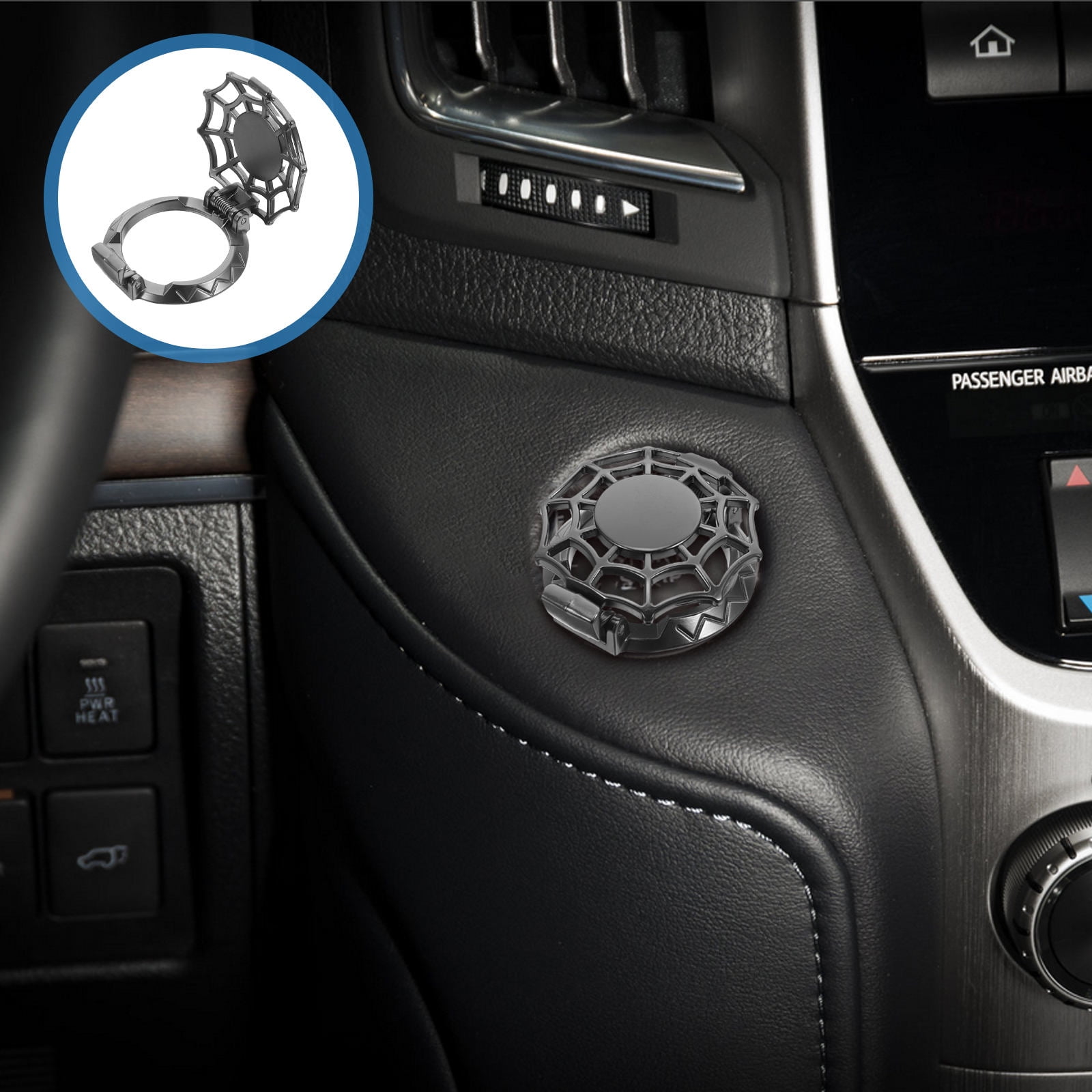 CTIRCHIU Car Start Button Cover Black Metal Universal Anti-Wear ...