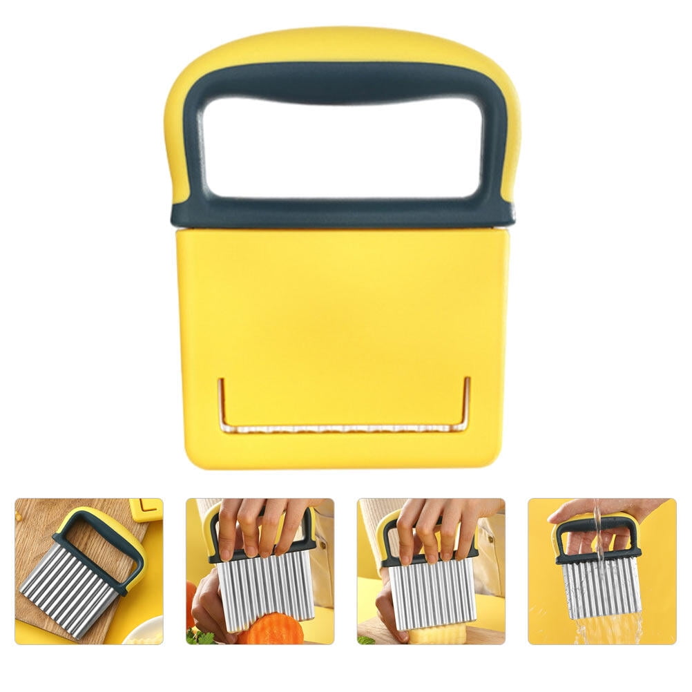 CTIRCHIU Wave Shaped Potato Chopper 430 Stainless Steel Cutting Tool ...
