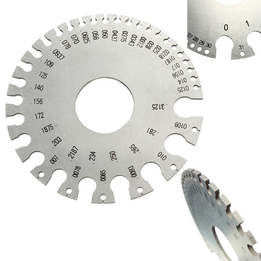 CTIRCHIU Wire Thickness Ruler Silver Material for Precise Cable ...