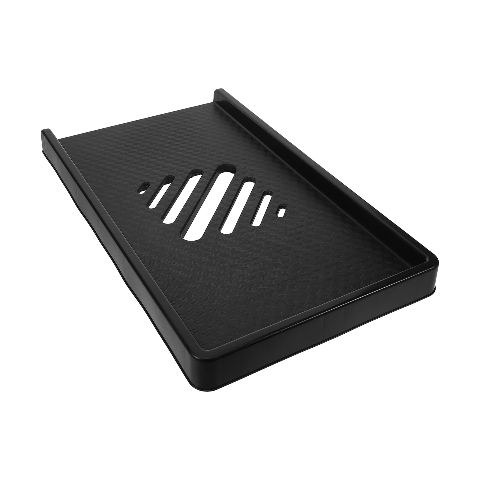 CTIRCHIU Black Rectangular CPU Holder Computer Stand for Desktop Users ...