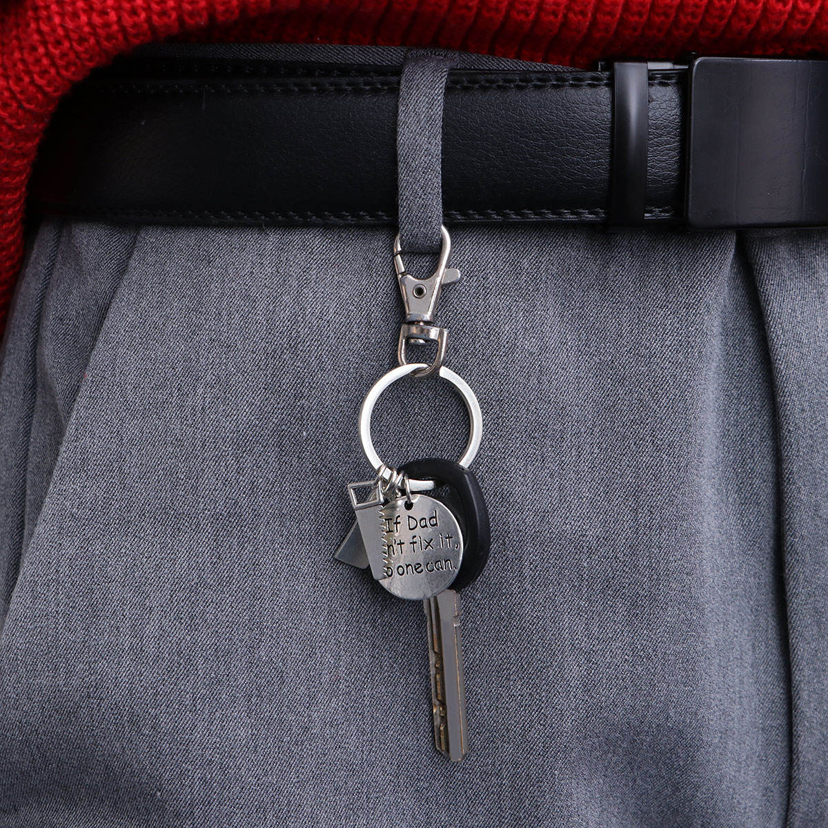 CTIRCHIU dad keyrings engraved words 1Set repair tools design for ...