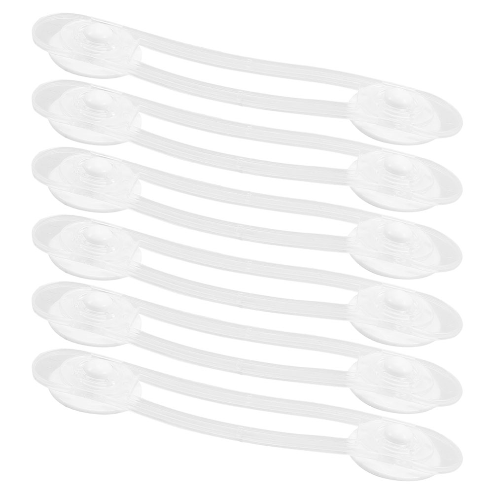 CTIRCHIU Child Proof Doors Locks Transparent Soft Rubber 6Pcs - Walmart.com