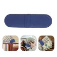 CTIRCHIU purse parts Blue PU 1Pack Slim Rectangular Cash Organizer for ...