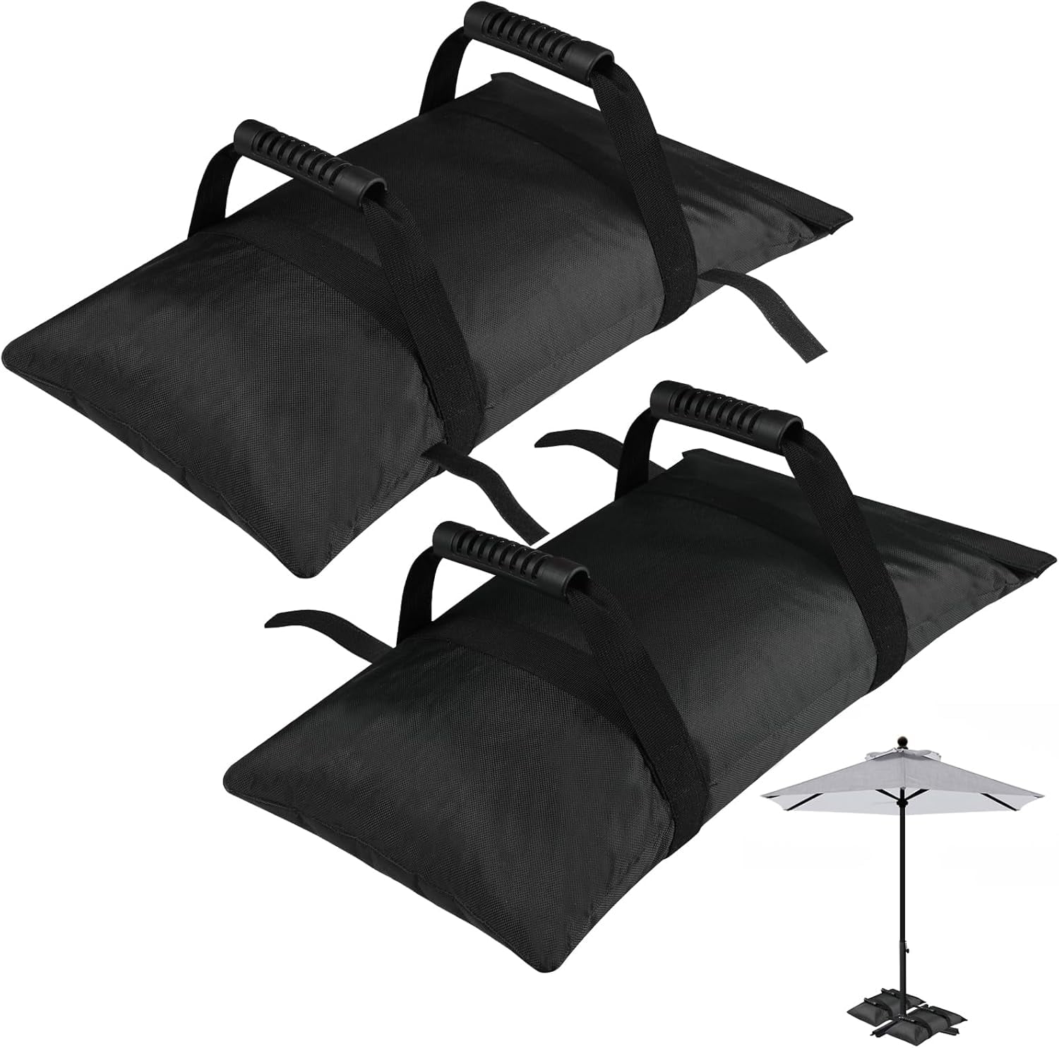 CTIVBI 130LBS Extra Large Base Weight Fillable Sand Bags for Weight ...