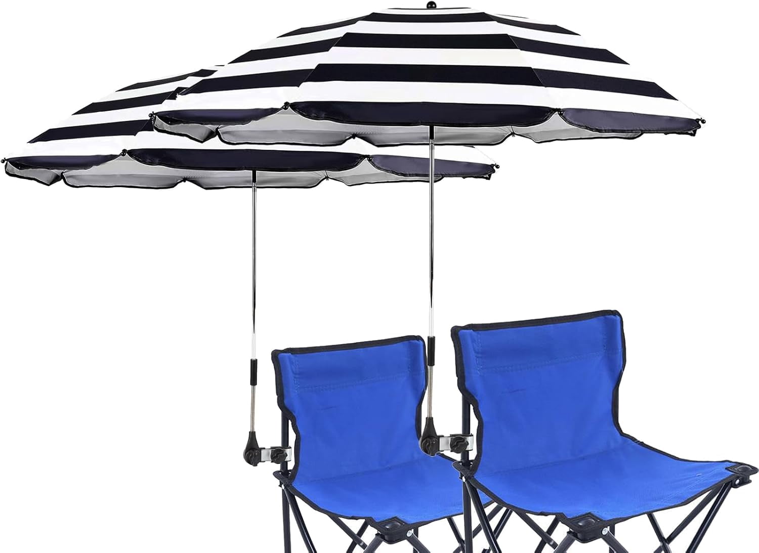 CTIVBI CITY Chair with Adjustable Clamp Clip on Parasol Sun Shade for ...
