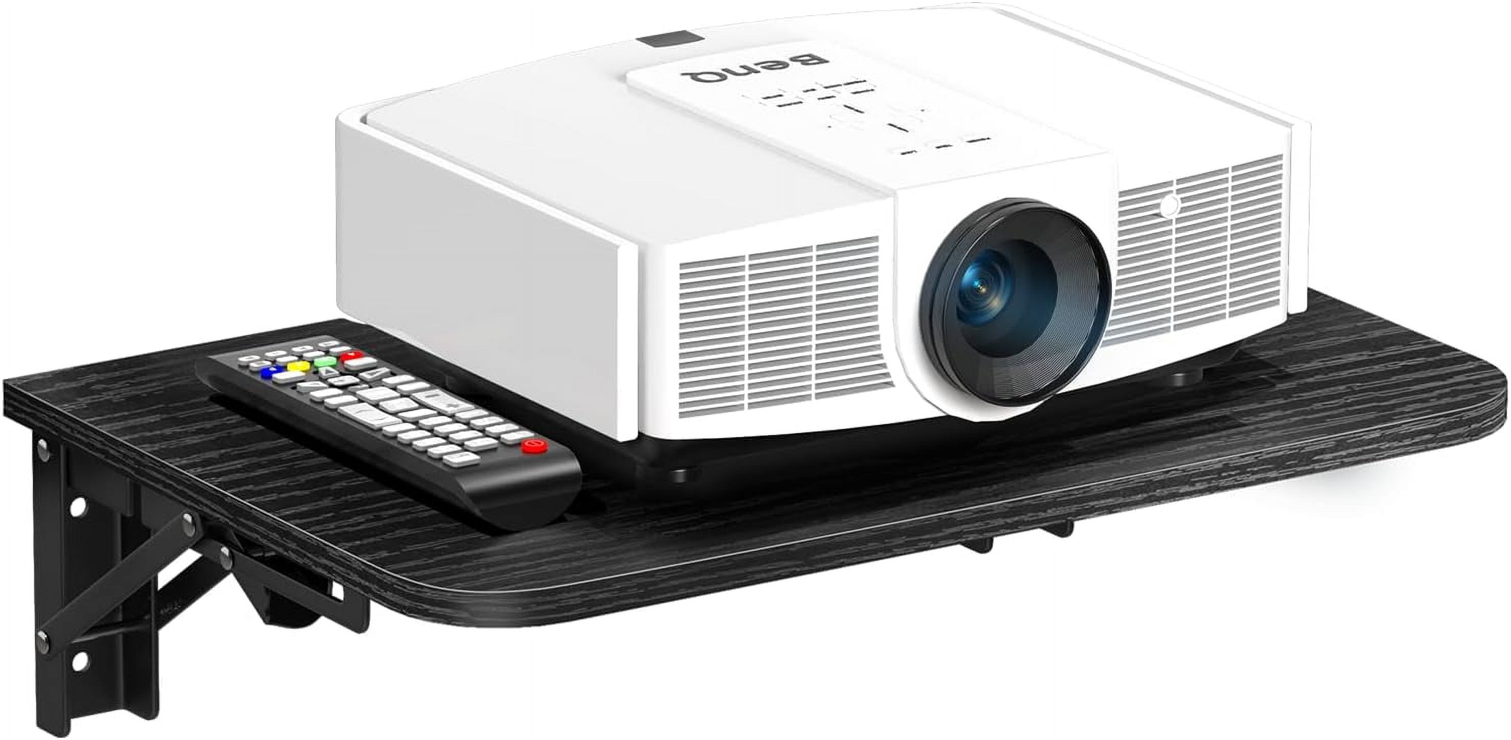 CTIVBI Floating Entertainment Shelf Folding Projector Shelf Holds to ...