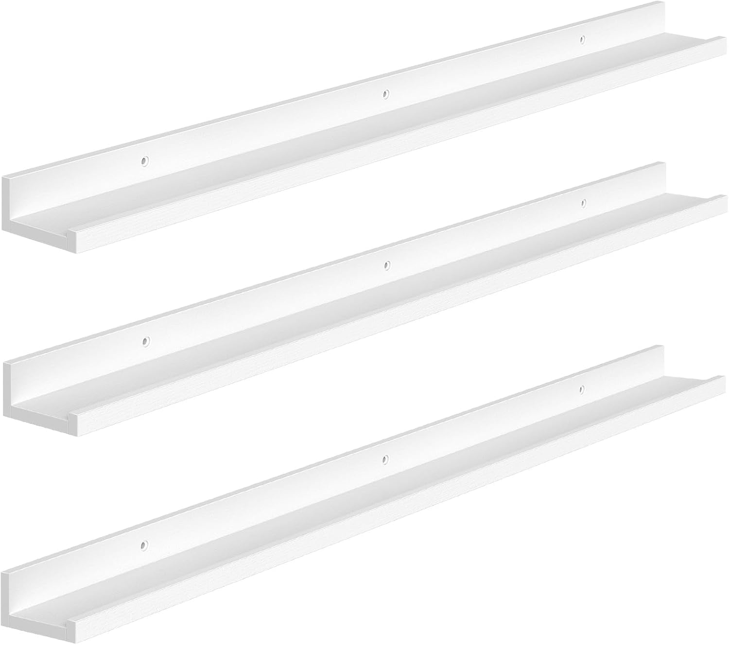CTIVBI Floating Shelves Wall Shelf Set of 3 35.4 Inches Hanging Shelf ...