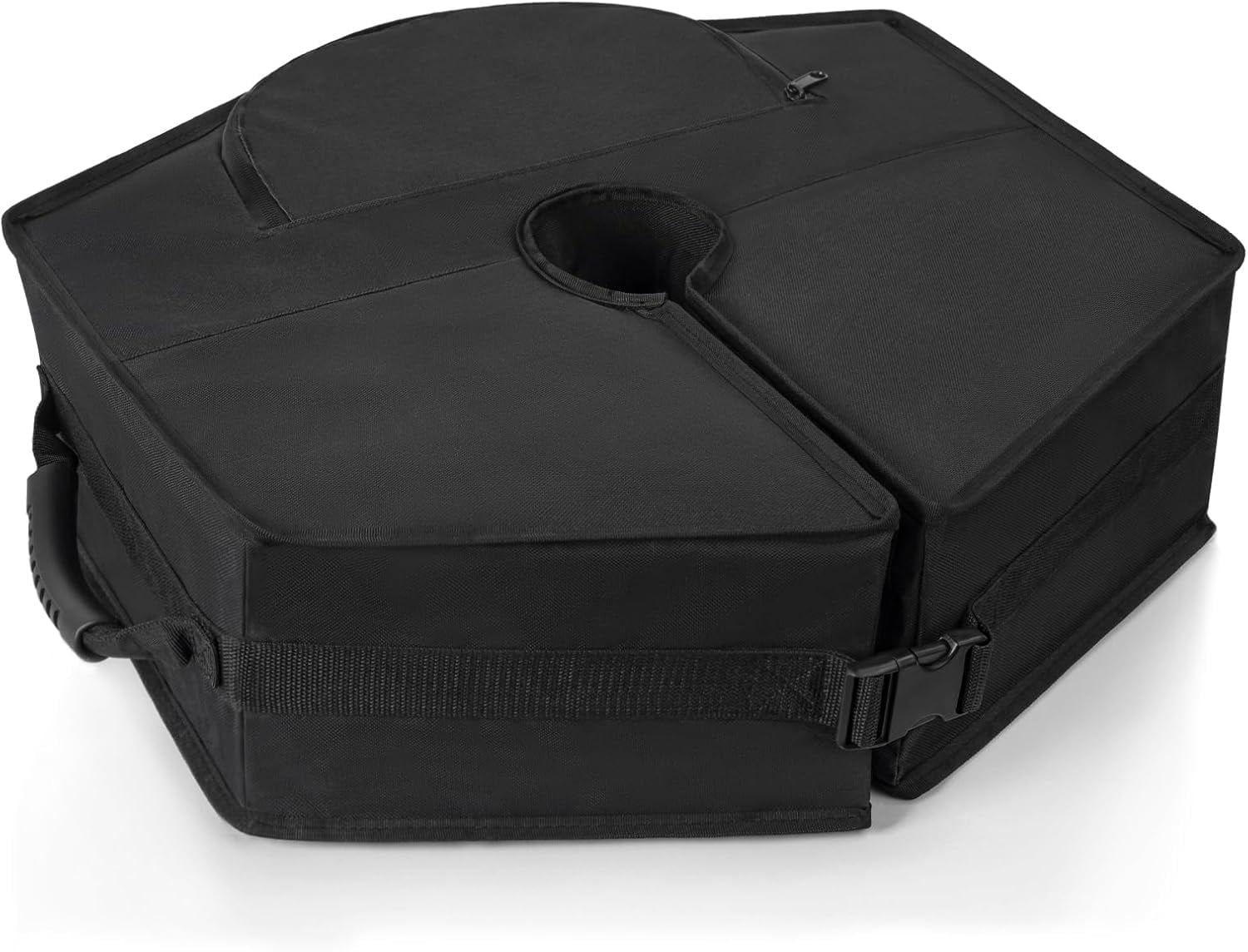 CTIVBI Polygonal Base Weight Bag with Side Slot Opening & 2 Durable ...