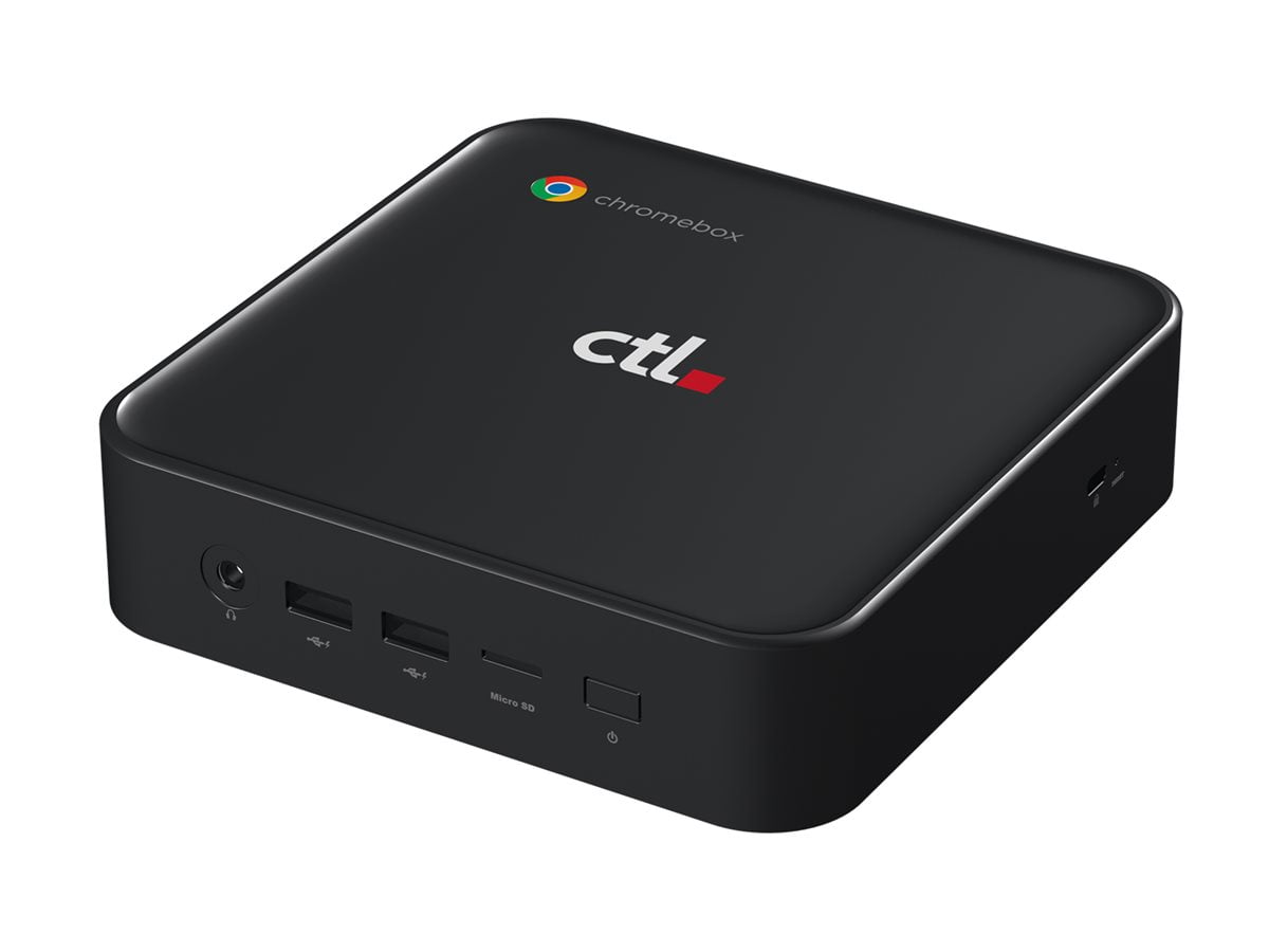 CTL Chromebox CBX3 - SFF 1 x Celeron 7305 - RAM 4 GB - SSD 256 GB - UHD Graphics - Bluetooth 5.3 ...