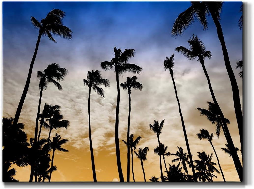 CTLL-Evenings Edge Wall Art, Premium Gallery Wrapped Canvas, Ready to ...