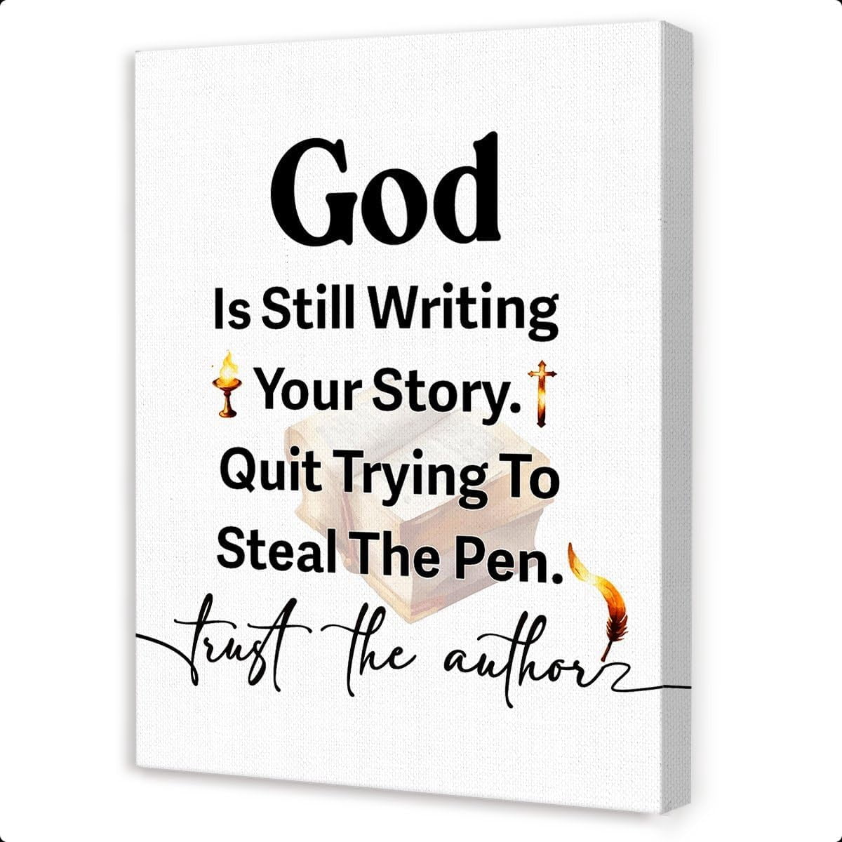 CTLL-God Is Still Writing Your Story Wall Art,Christian Prayer Wall ...