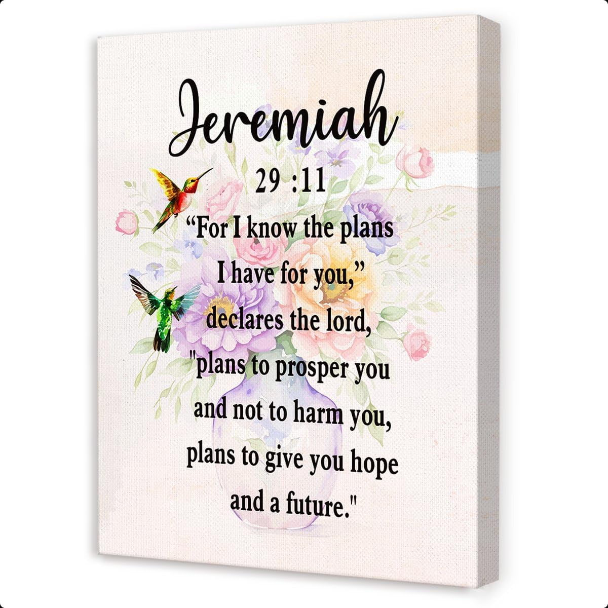 CTLL-Jeremiah 29:11 for I Know the Plans I Have for You Wall Art ...