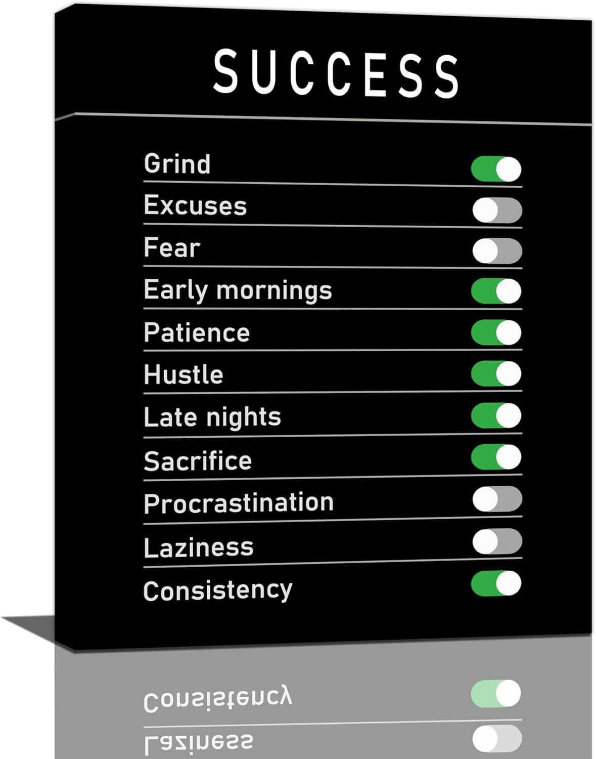 CTLL-Motivational Wall Art for Officespirational Success Pictures ...