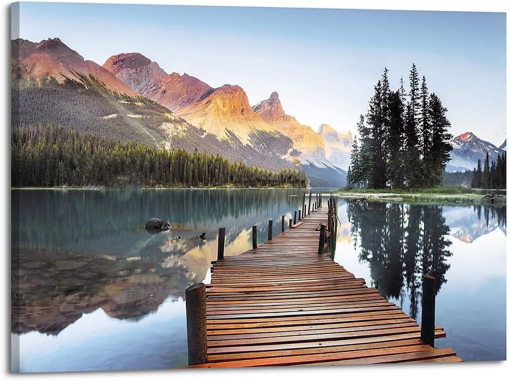 CTLL-Rocky Mountain Picture Wall Art: Modern Landscape Photography ...
