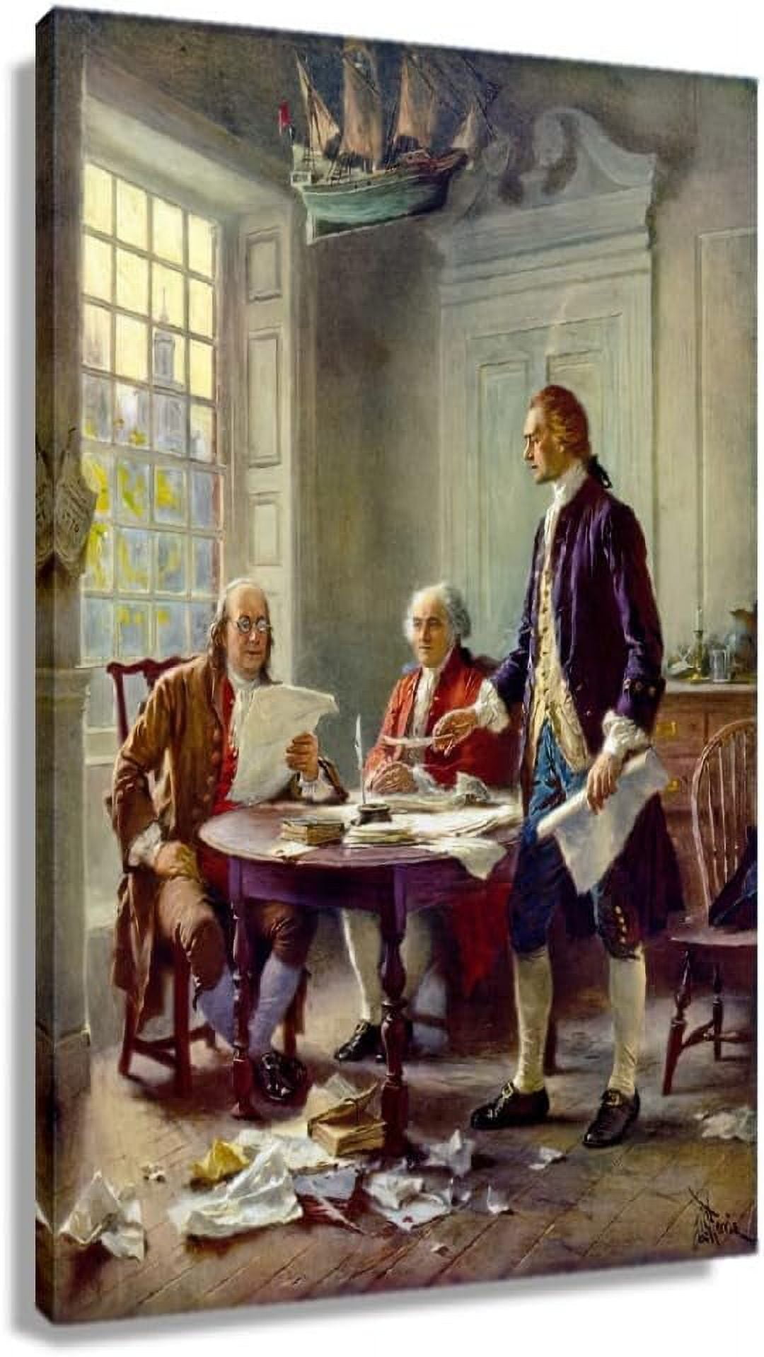 CTLL-The Declaration Ofdependence Posters Office Artwork Vintage Modern ...