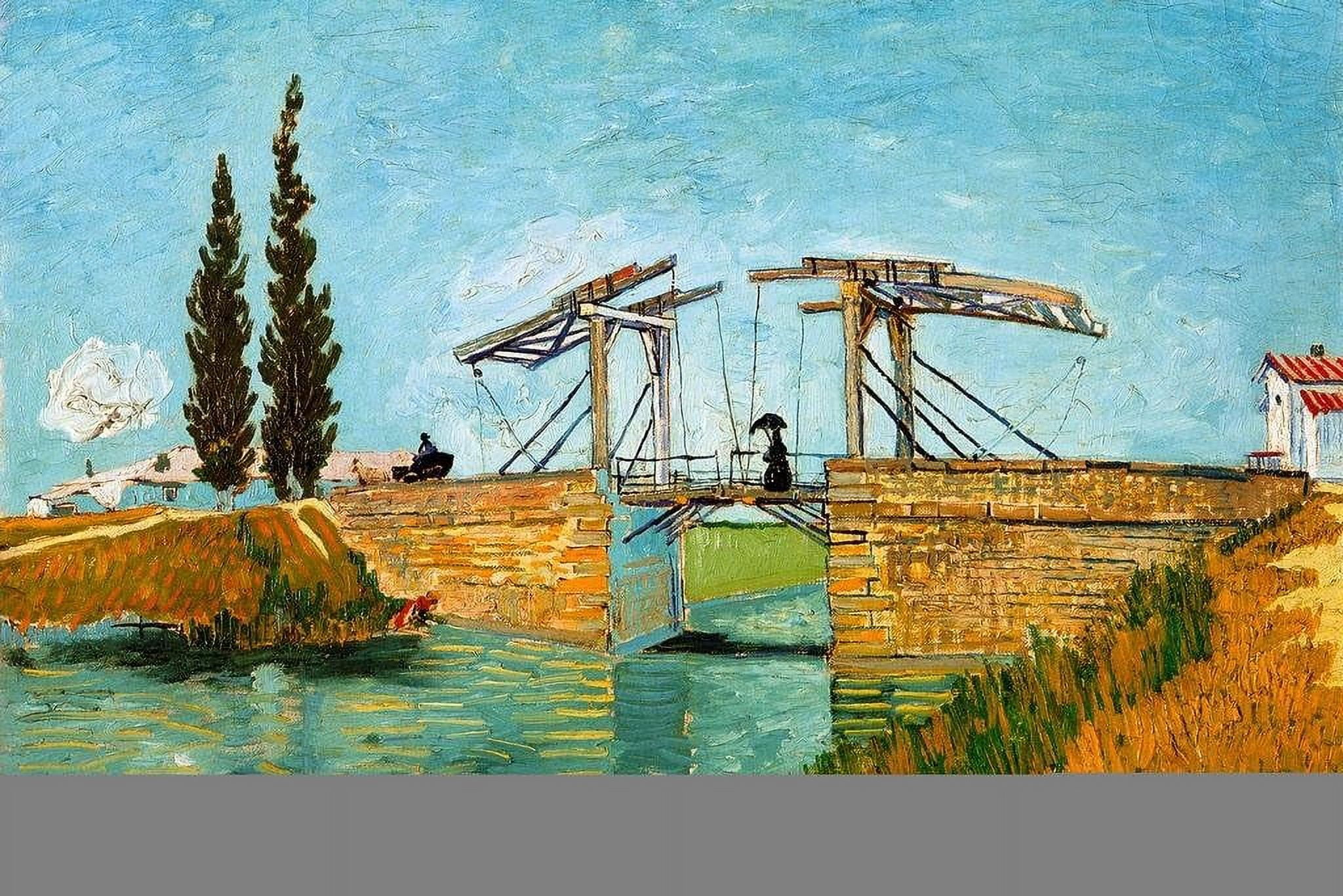 CTLL-Vincent Van Gogh Langlois Bridge at Arles Van Gogh Wall Art ...