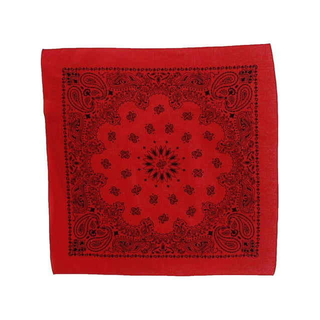 CTM 27 Inch Austin Paisley Print Bandana - Walmart.com