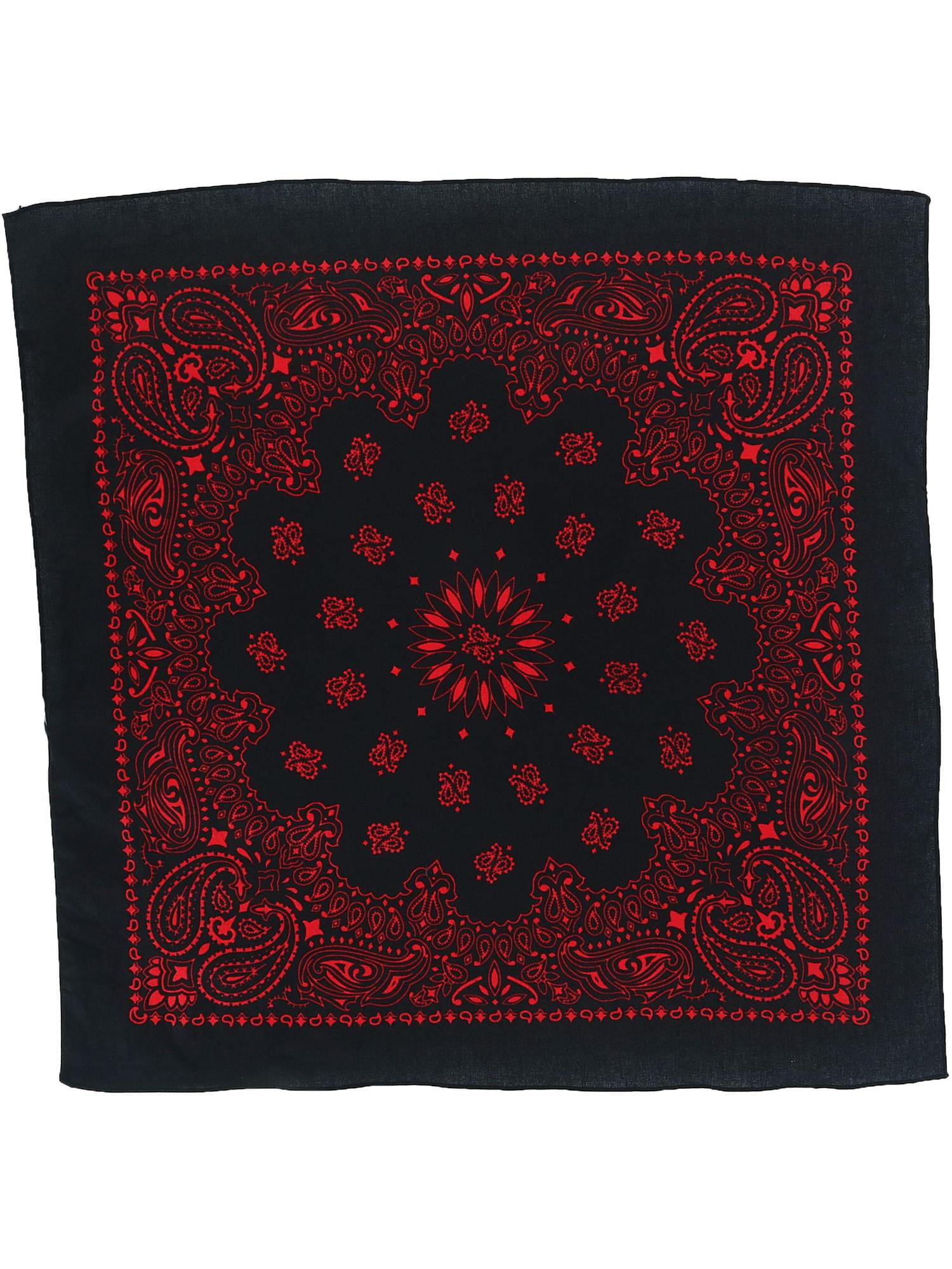 CTM 27 Inch Austin Paisley Print Bandana - Walmart.com