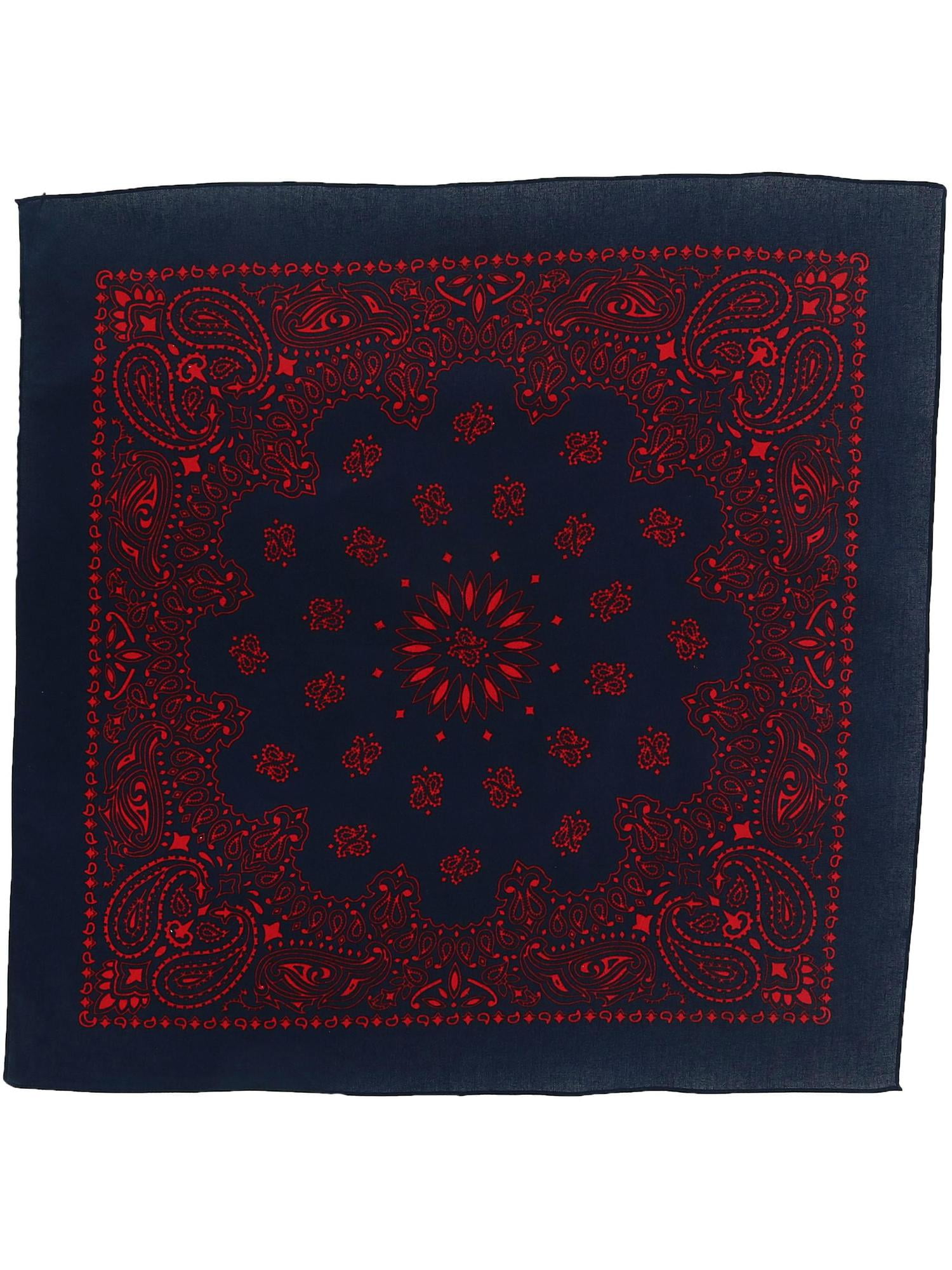 CTM 27 Inch Austin Paisley Print Bandana - Walmart.com