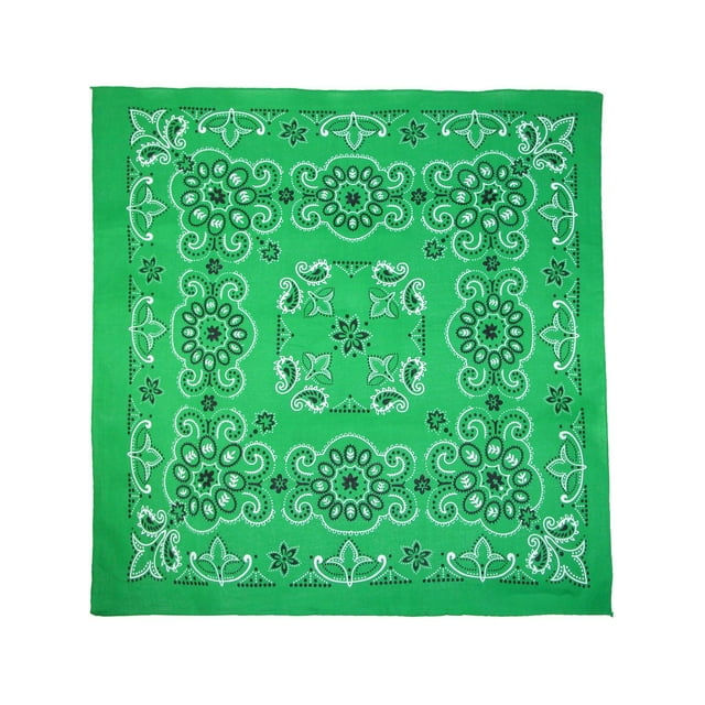 CTM 27 Inch Extra Large Cotton Texas Paisley Bandana - Walmart.com