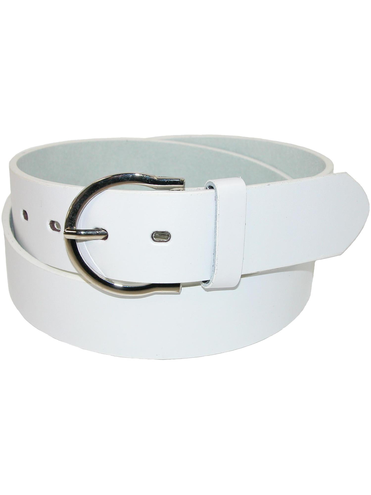 CTM 1 3/8 Inch Wide Basic Bridle Belt (Women) - Walmart.com