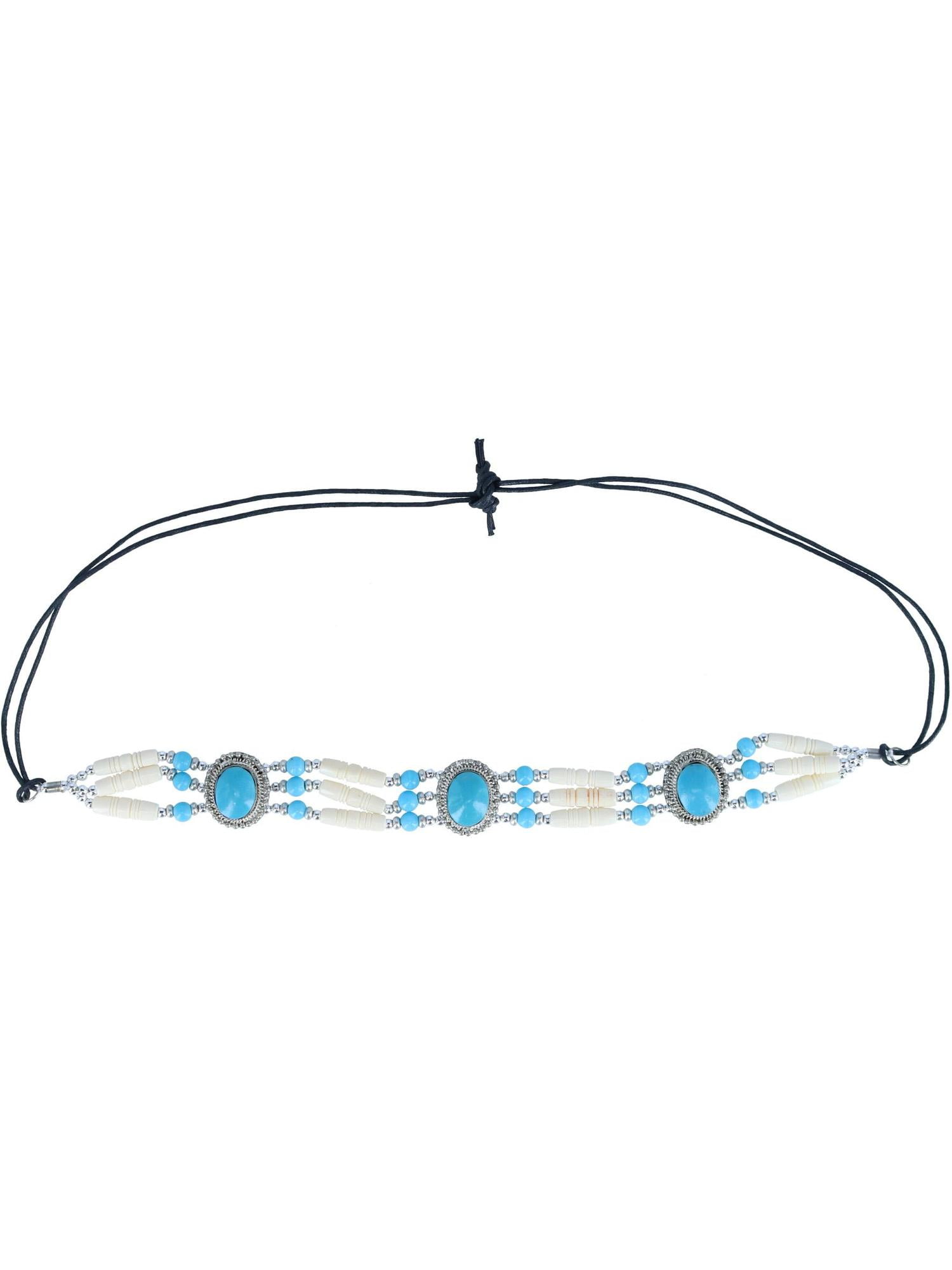 CTM Beaded Concho Hat Band (Women) - Walmart.com