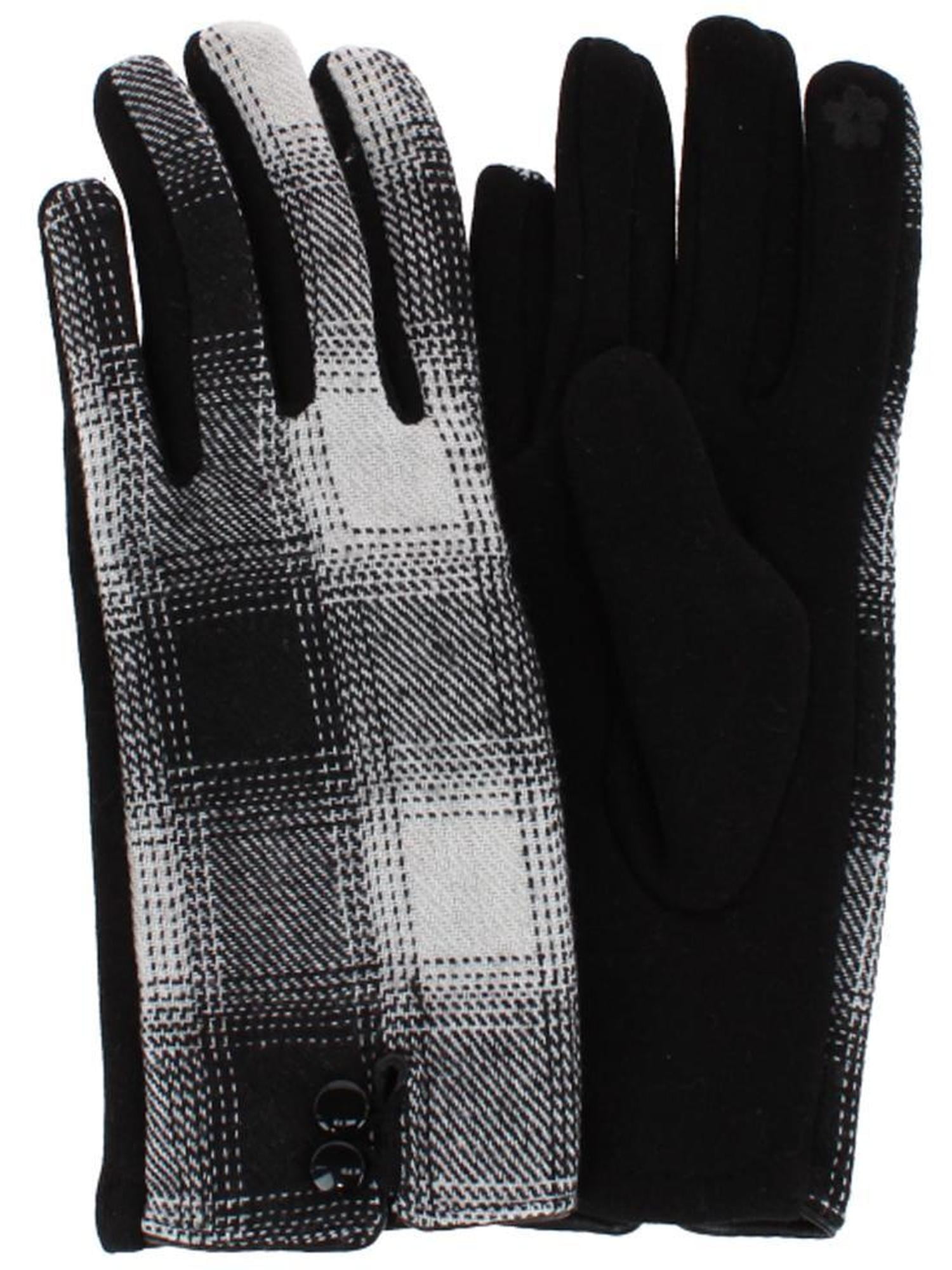 CTM Buffalo Plaid Touchscreen Winter Gloves (Women) - Walmart.com