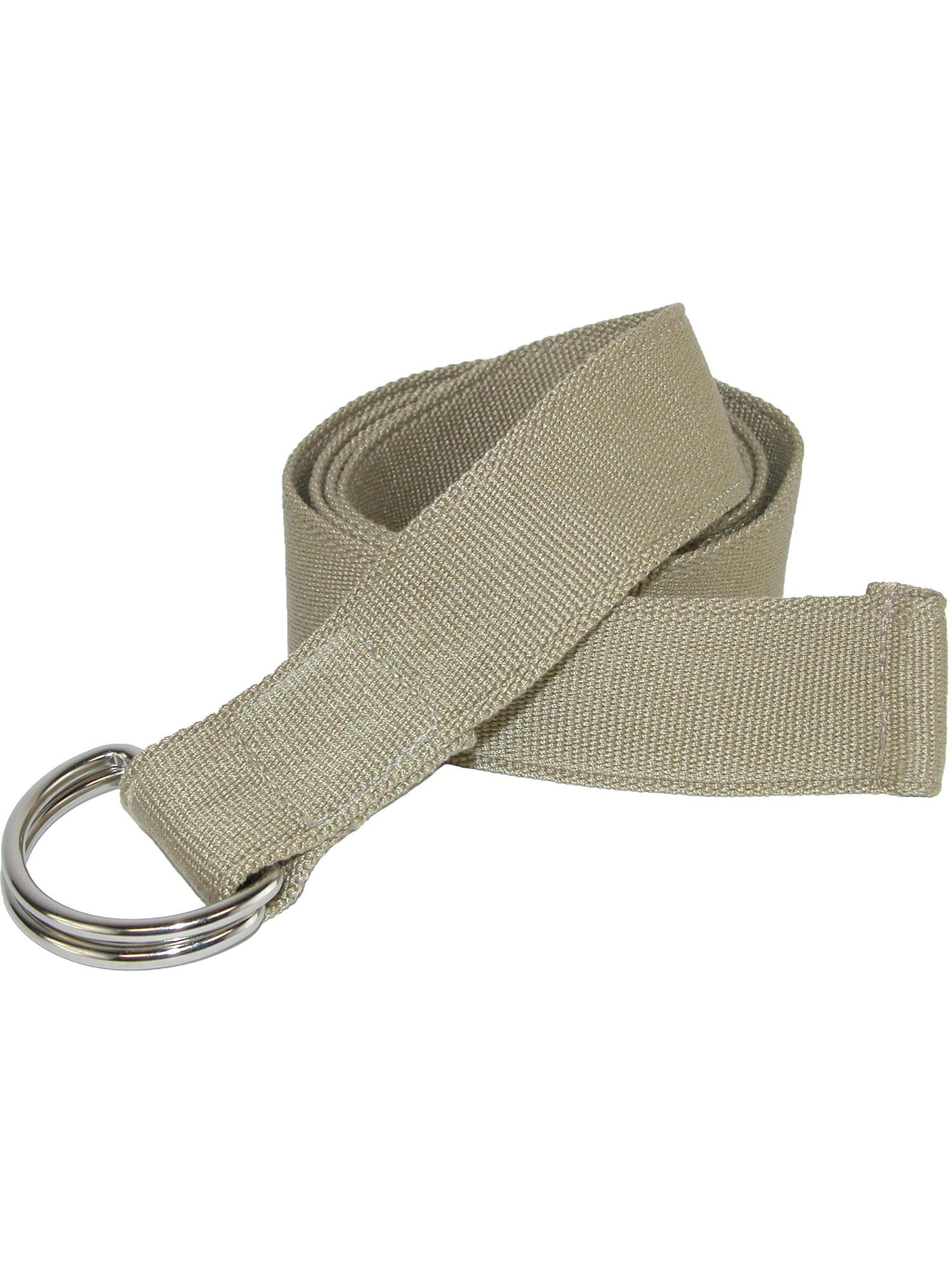 CTM Canvas Web Belt with D Ring Buckle - Walmart.com