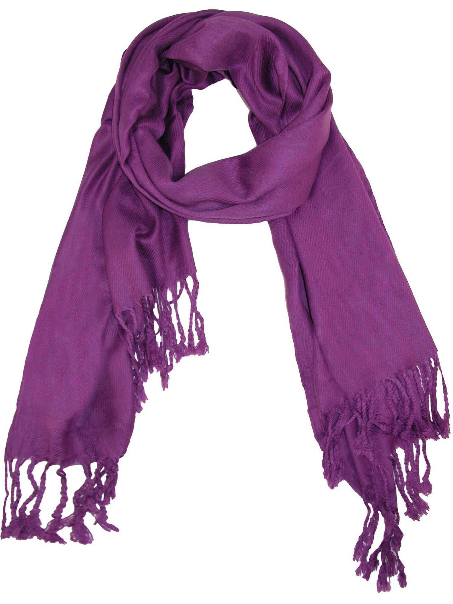 CTM Classic Pashmina Style Shawl Wraps (Women) - Walmart.com