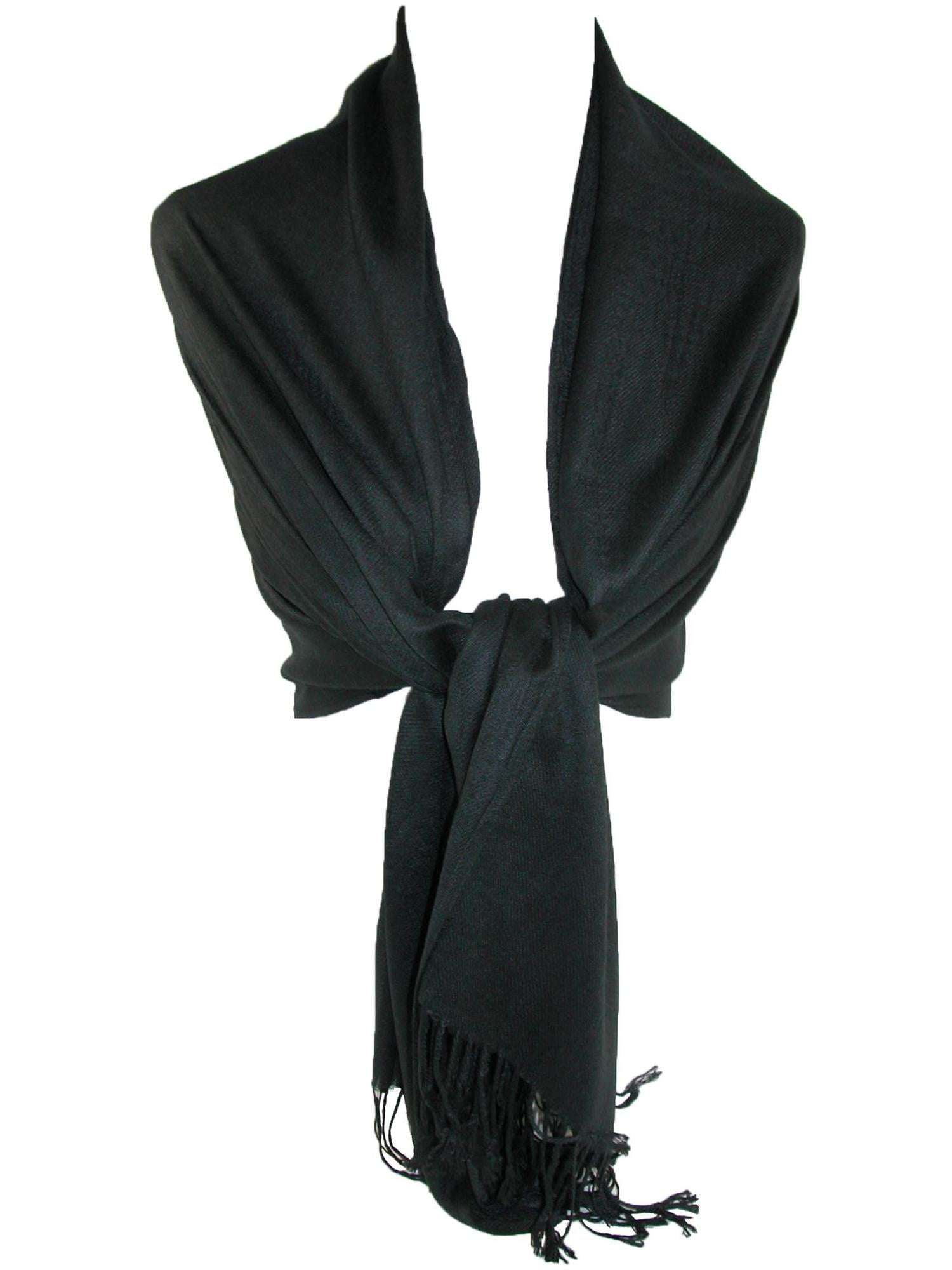 CTM Classic Pashmina Style Wrap Scarf Shawl (Pack of 2) (Women ...