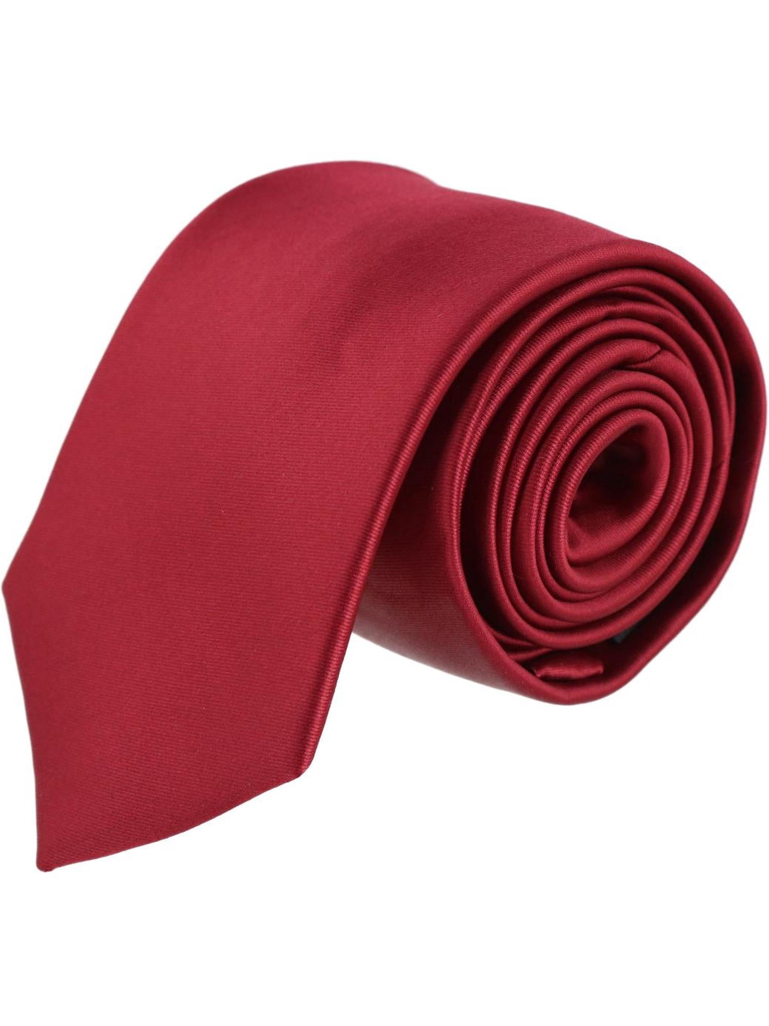 CTM Classic Solid Tie (Men) - Walmart Business Supplies