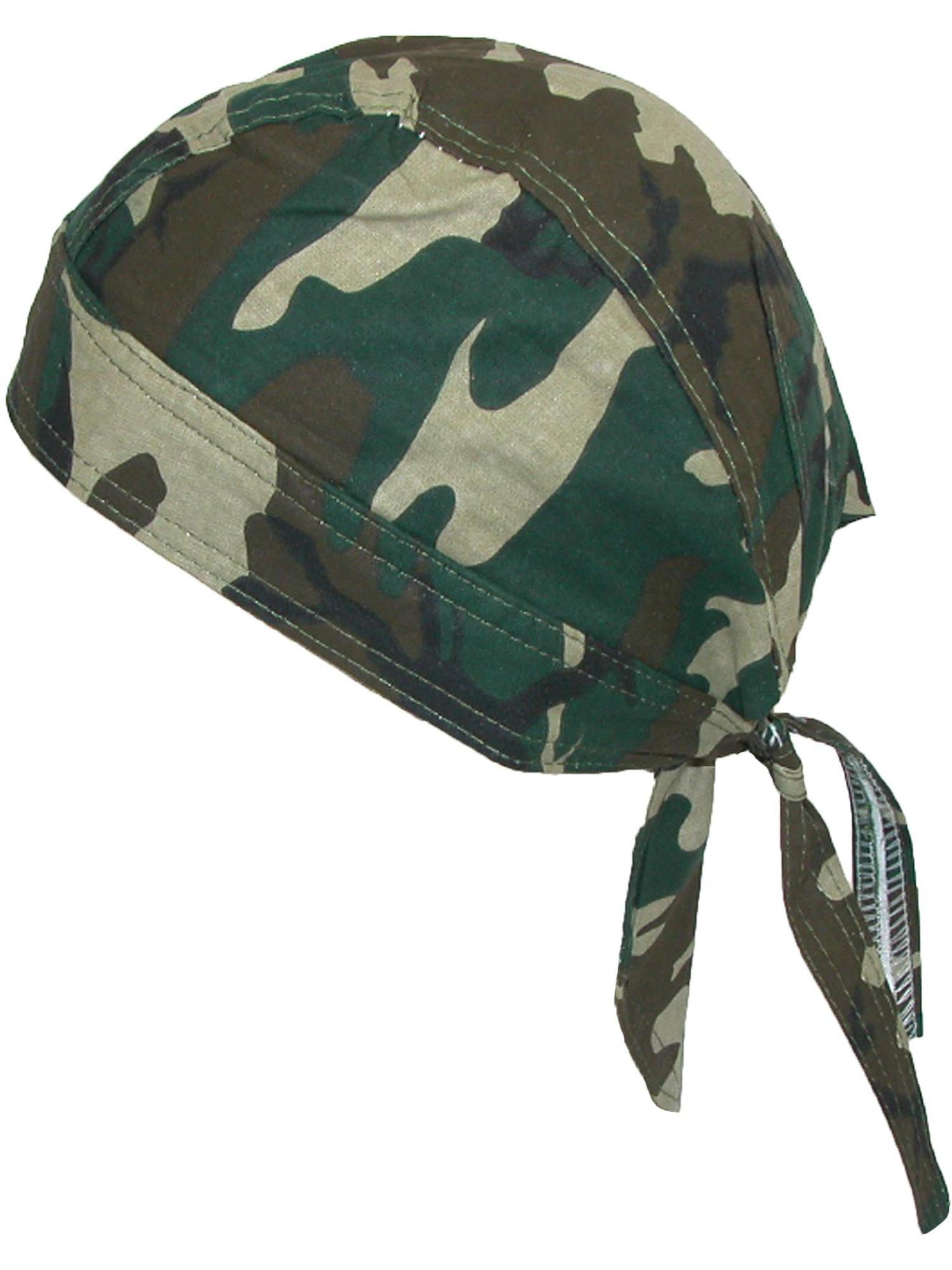CTM Cotton Camo Do Rag Cap with Premium Lining (Men) - Walmart.com