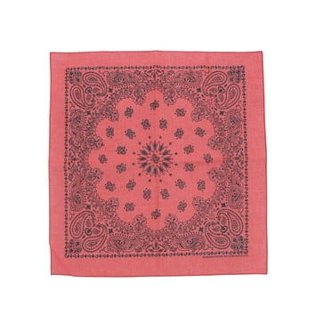 CTM 27 Inch Extra Large Cotton Texas Paisley Bandana - Walmart.com