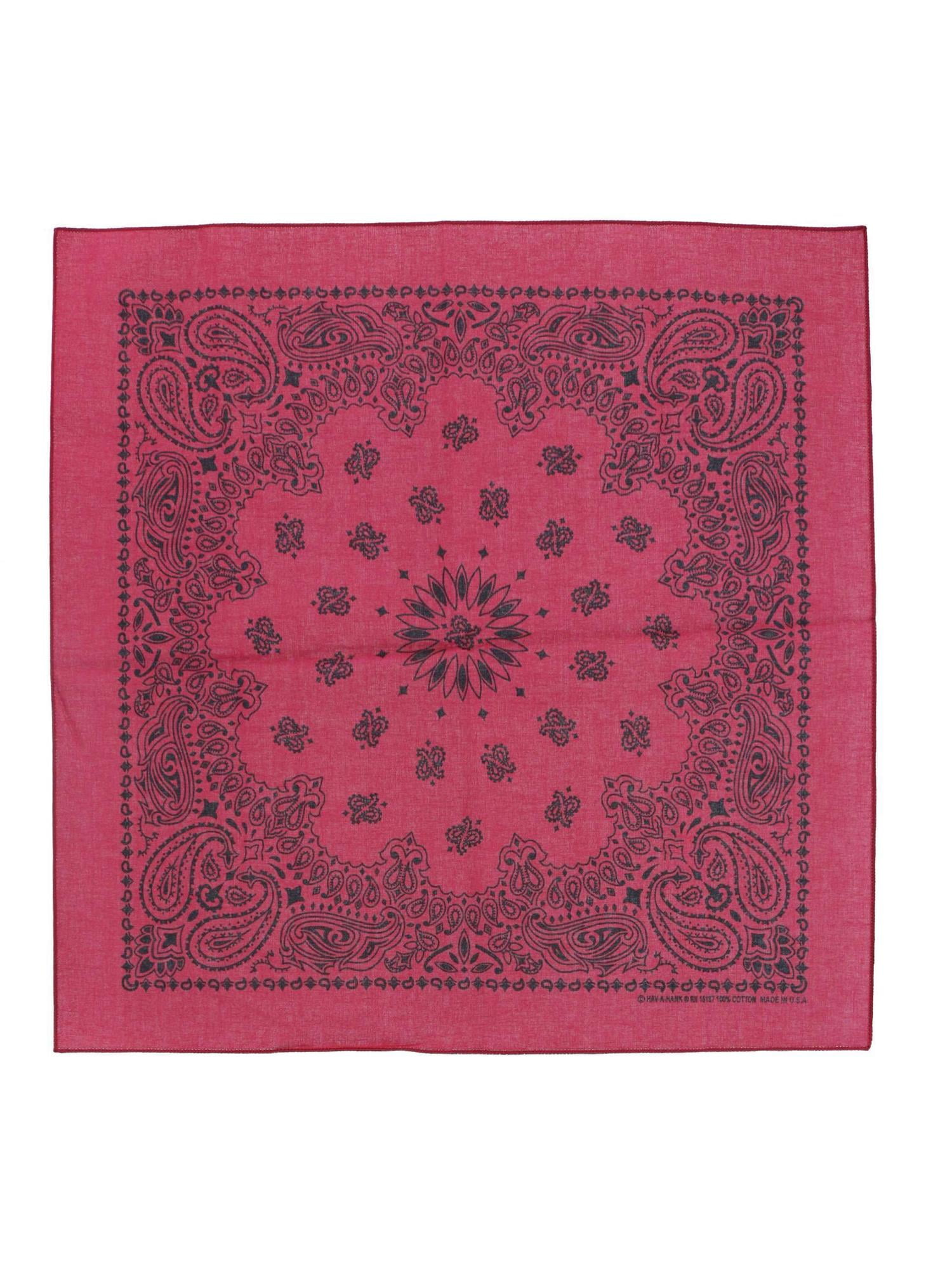 CTM Cotton Contemporary Paisley Print Bandana - Walmart.com