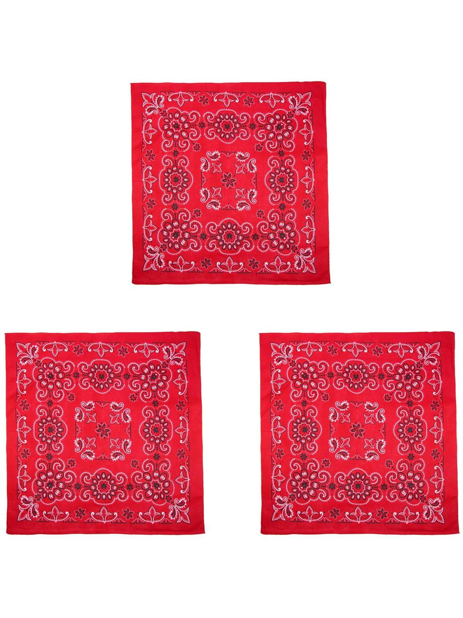CTM Cotton Giant-Danna Large Bandanas (Pack of 3) - Walmart.com