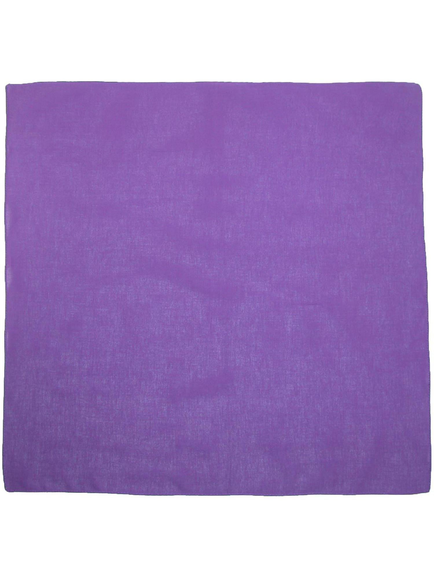 CTM Colored Cotton Solid Bandanas - Walmart.com