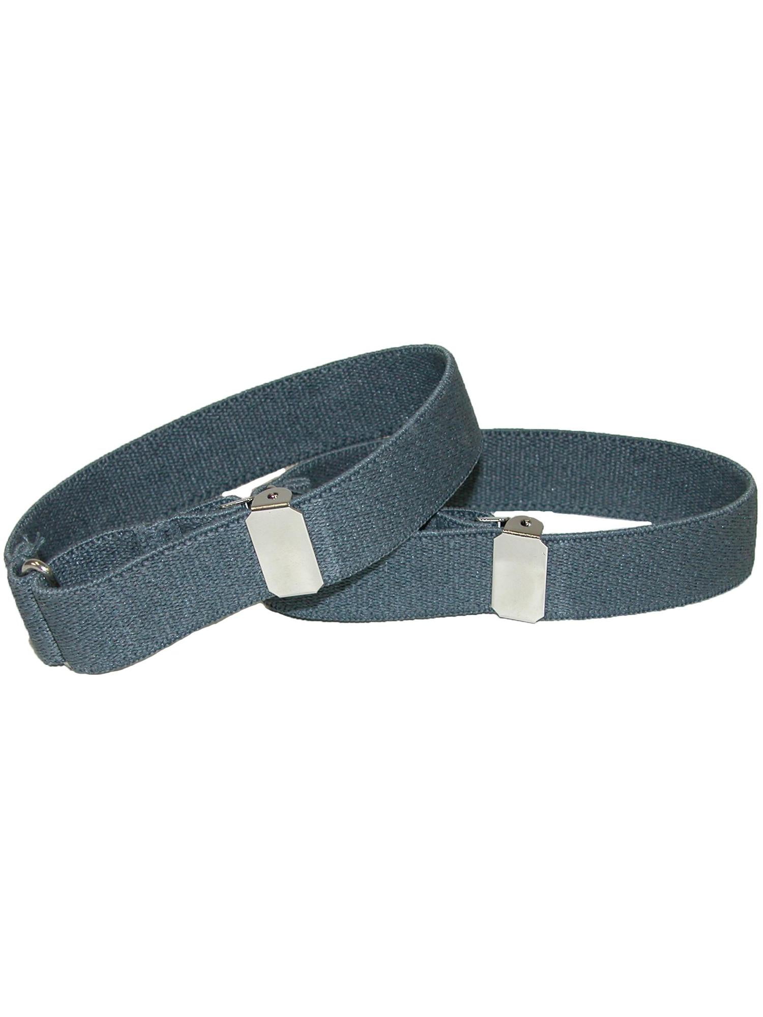 CTM Elastic .75 Inch Wide Solid Color Adjustable Sleeve Garter ...