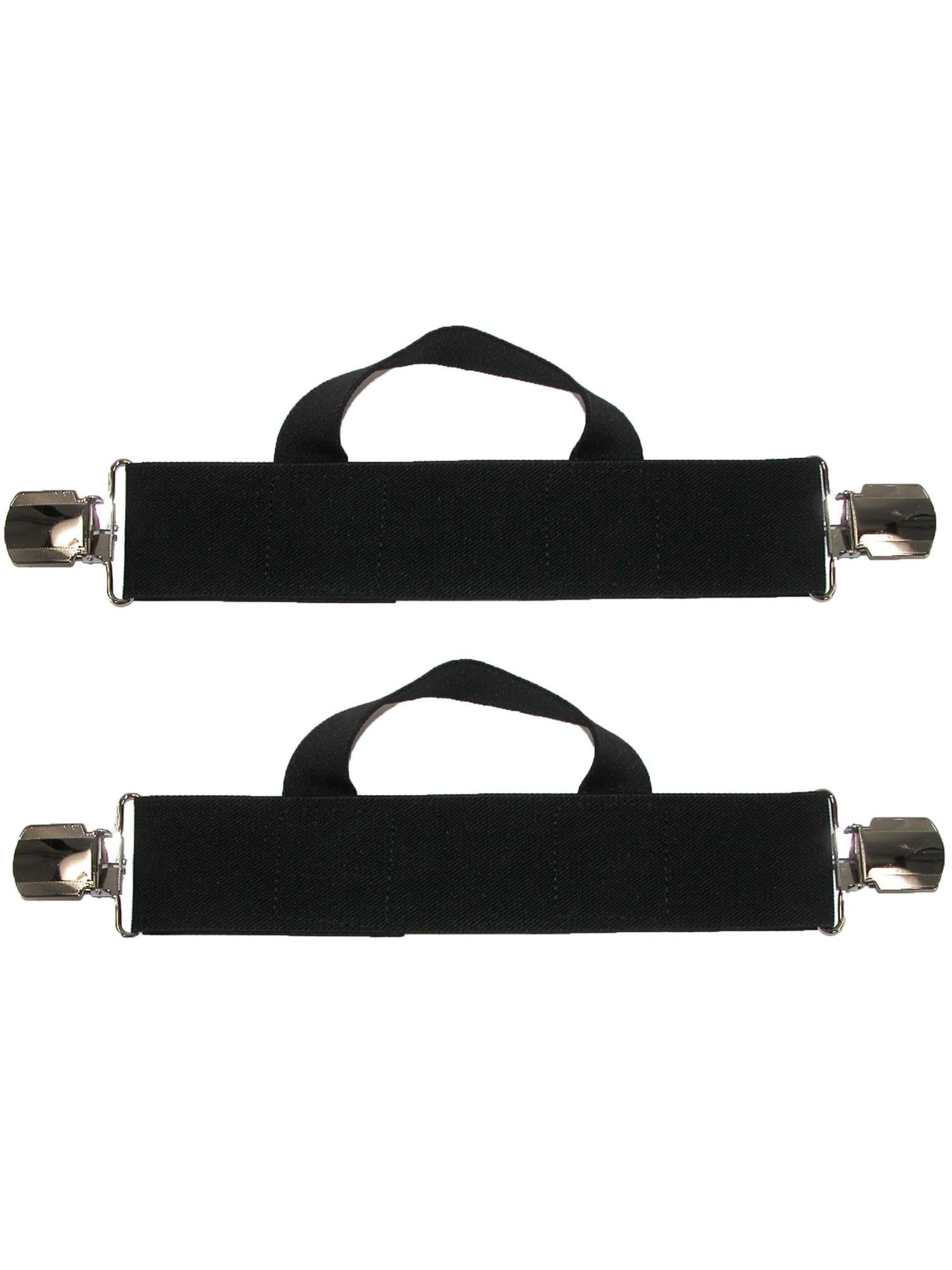 CTM Elastic Anti Slip Pin Clip Biker Stirrup Straps (Men) - Walmart.com