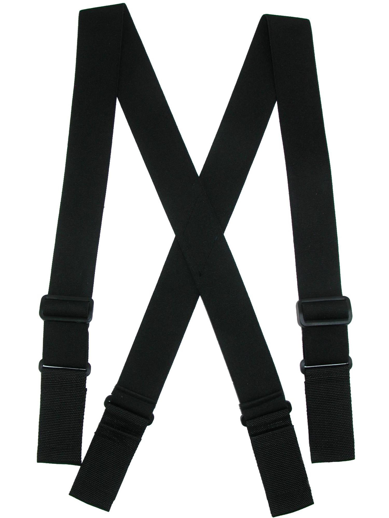 CTM Elastic Ergonomic Support Suspenders with Hook & Loop Ends (Men Big ...