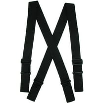 CTM Elastic X-Back Suspenders with Plastic Hook Ends (Men Big & Tall ...