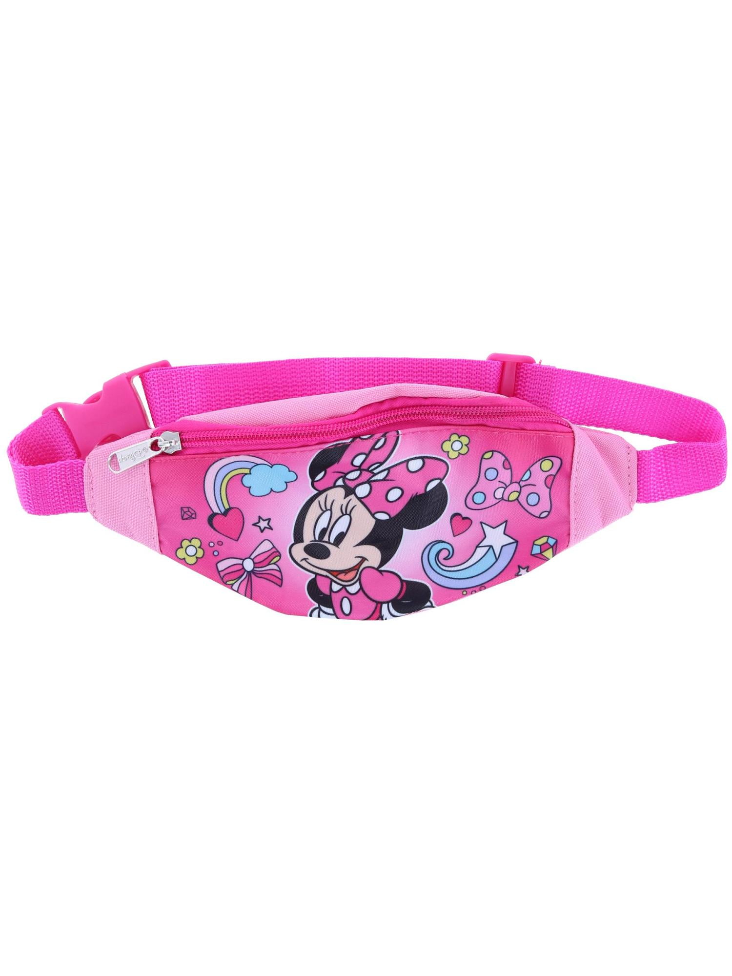 CTM Girl's Minnie Mouse Adjustable Fanny Waist Pack - Walmart.com