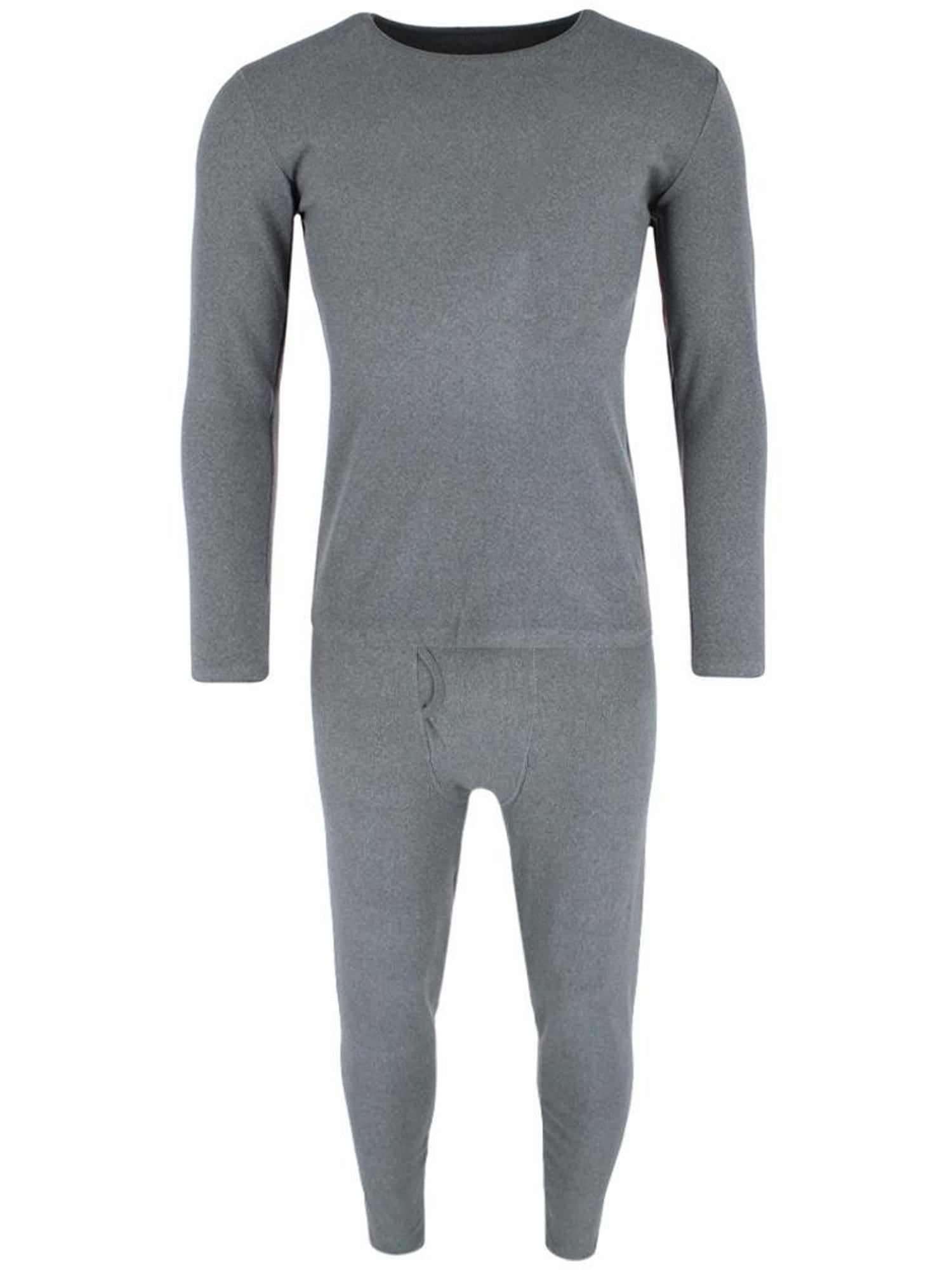 CTM Insulated Thermal Underwear Long Sleeve and Pant Set by Wootie (Men ...