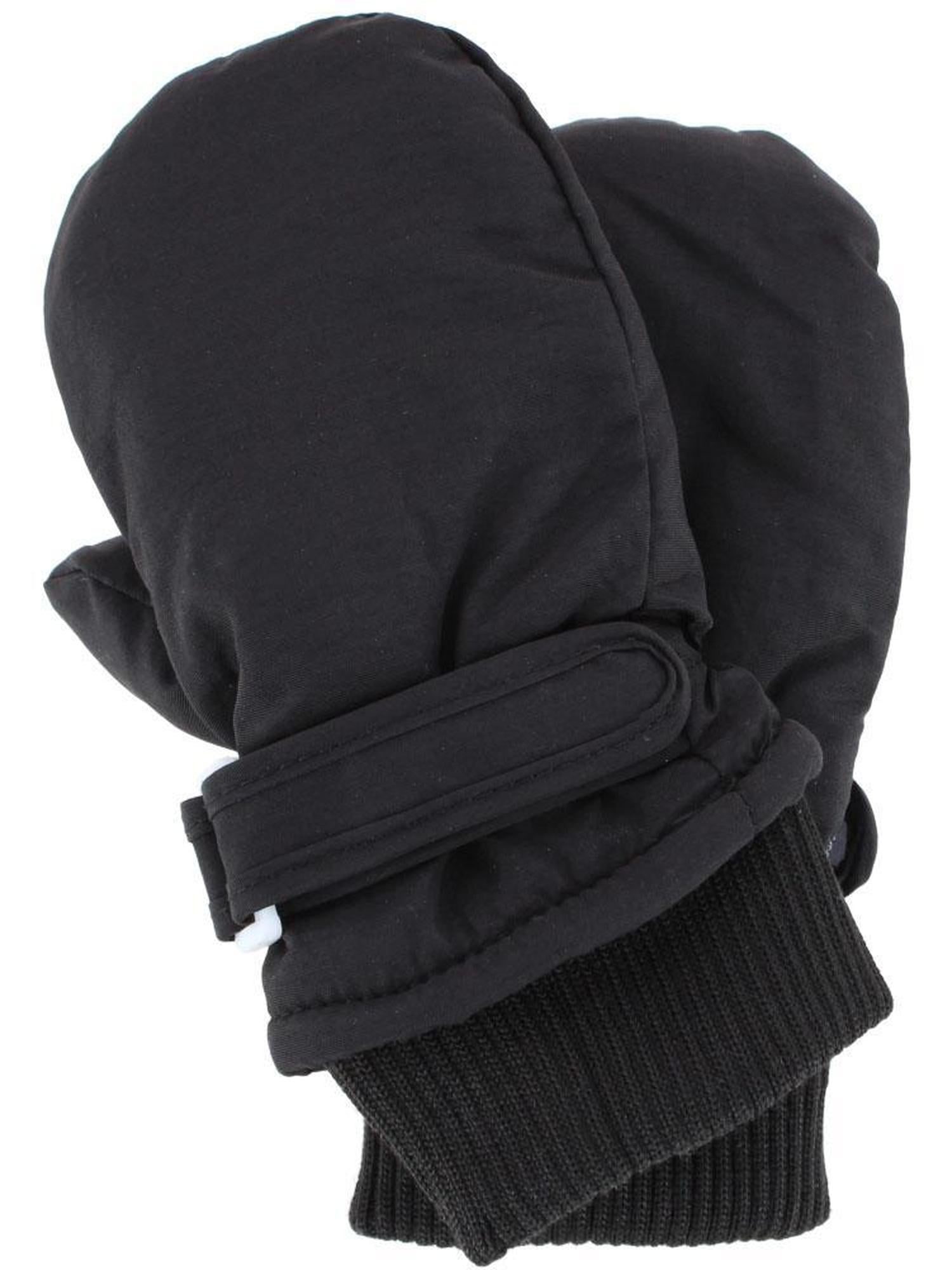 CTM Kids' Winter Ski Mitten with Extended Cuff and Wrist Strap by ...