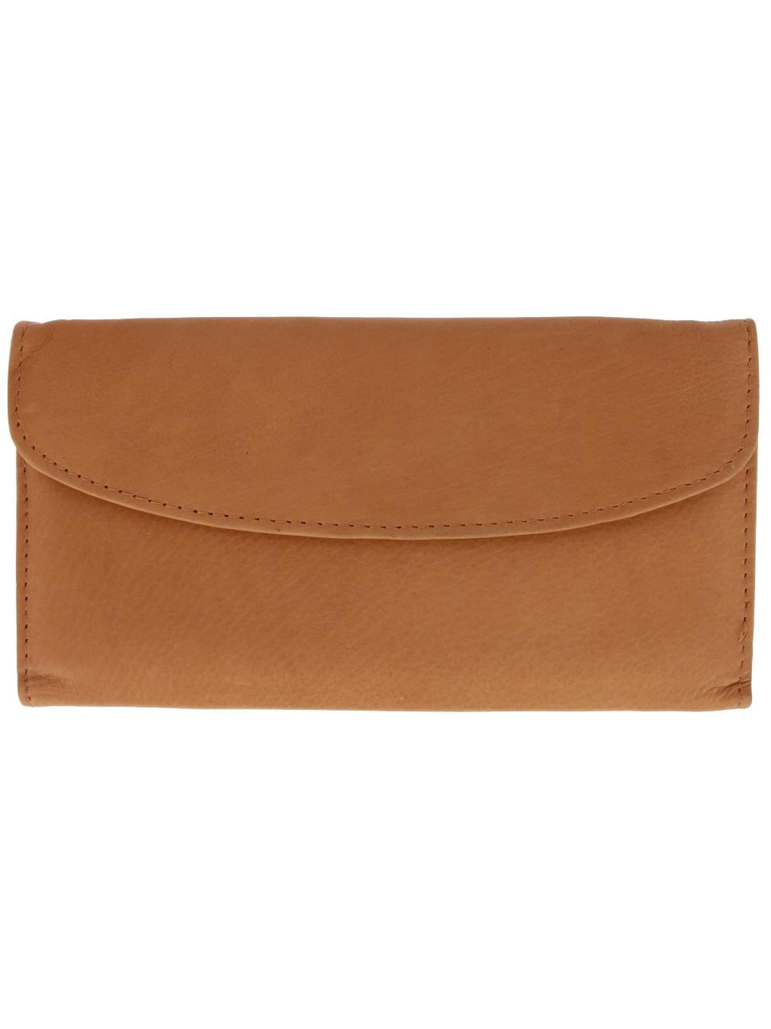 CTM Leather Checkbook Cover (Women) - Walmart.com