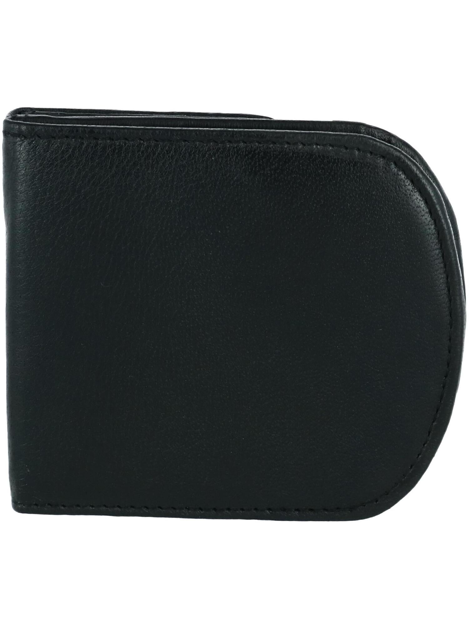 CTM Leather Front Pocket C-Fold Taxi Wallet (Men) - Walmart.com