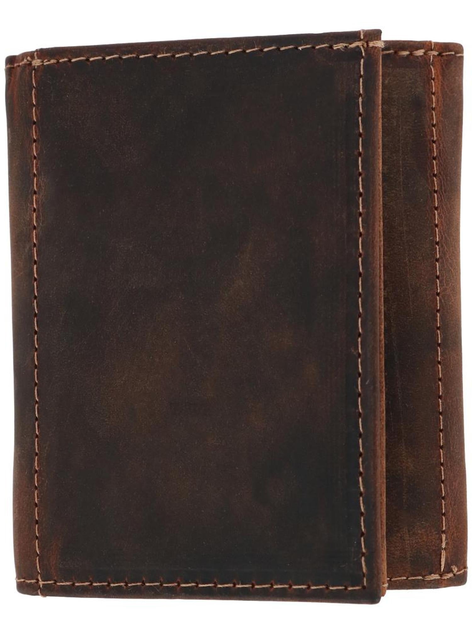 CTM Leather Minimalist Trifold Wallet (Men) - Walmart.com